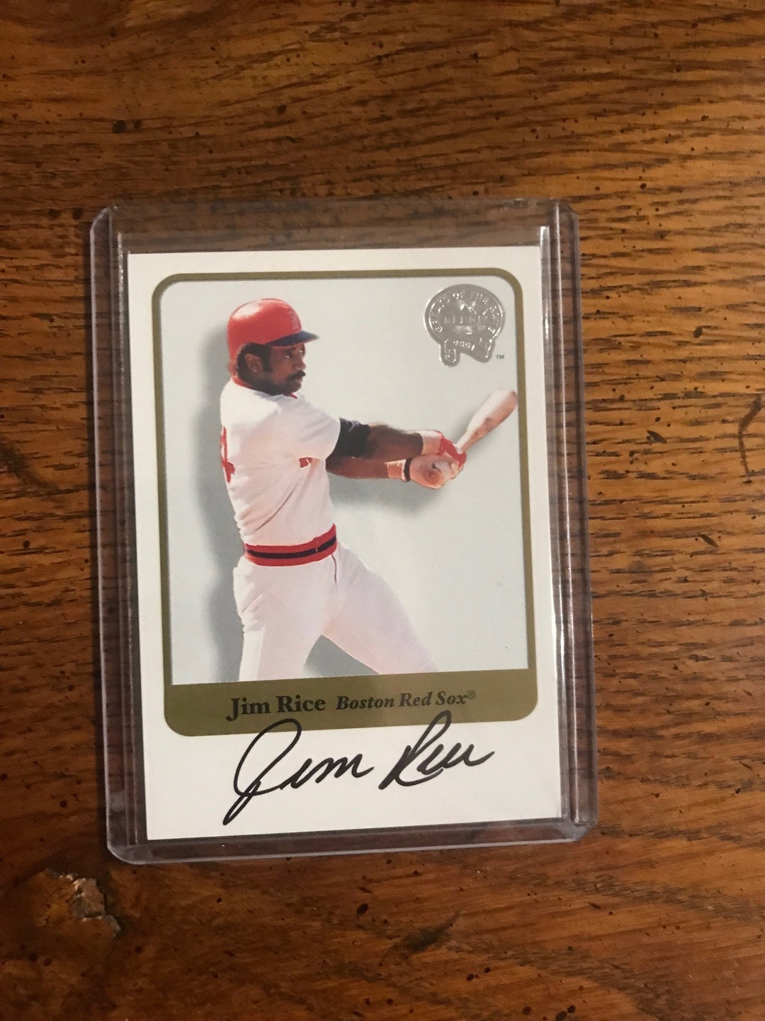 Jim Rice Autograph 2001 Fleer Baseball Card (original Issue) (as ...