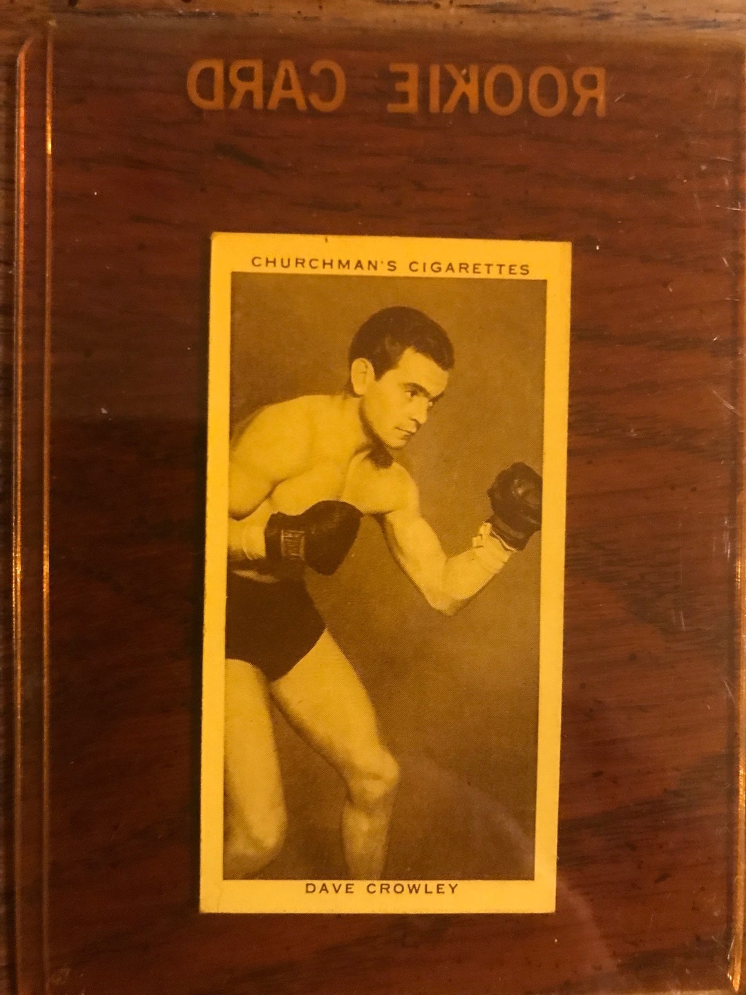 Dave Crowley 1938 Churchman Tobacco Boxing Card Original Issue (as ...