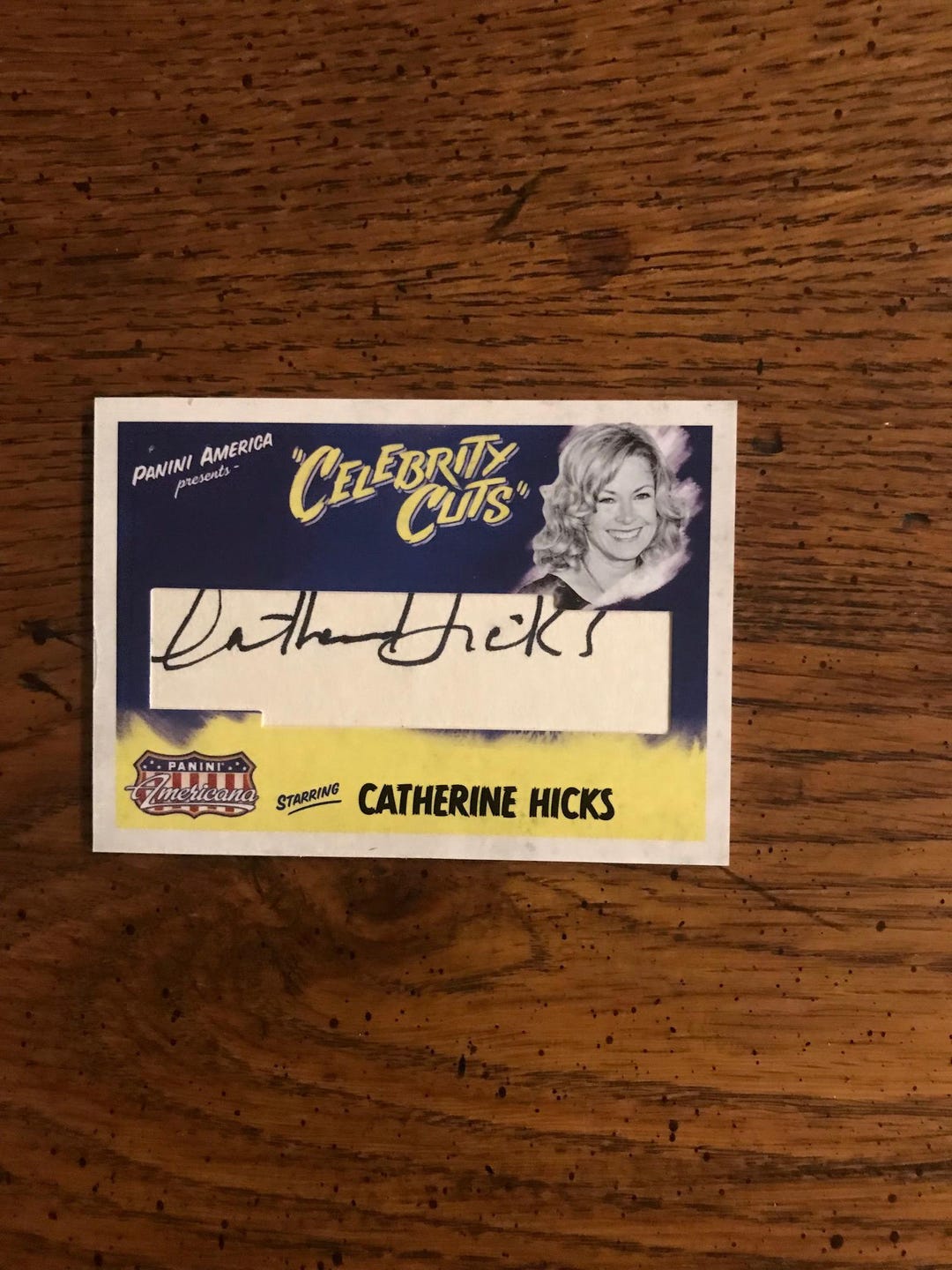 Catherine Hicks Autograph Numbered Panini Celebrity Cuts 19/20 (as ...