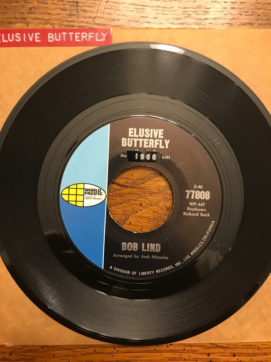 Bob Lind 45 Elusive Butterfly free Shipping in USA original Issue B1 - Etsy