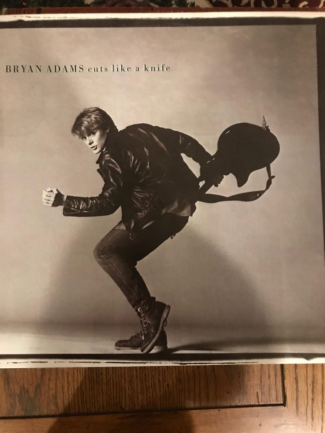 Bryan Adams LP Cuts Like A Knife Free Shipping in USA (B004) - Etsy