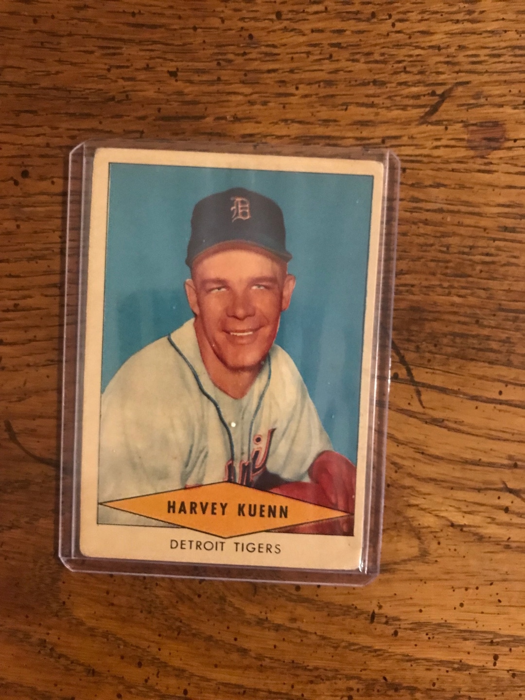 Harvey Kuenn 1954 Red Heart Baseball Card (original Issue) (as Pictured ...