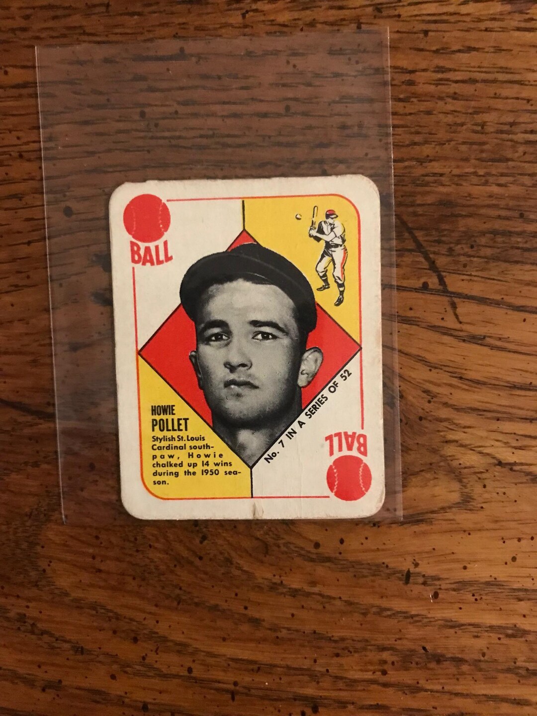 Howie Pollet 1951 Topps Baseball Card (original Issue) (as Pictured ...