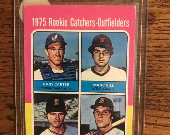 Gary Carter Rookie 1975 Topps Baseball Card (original Issue) (as ...