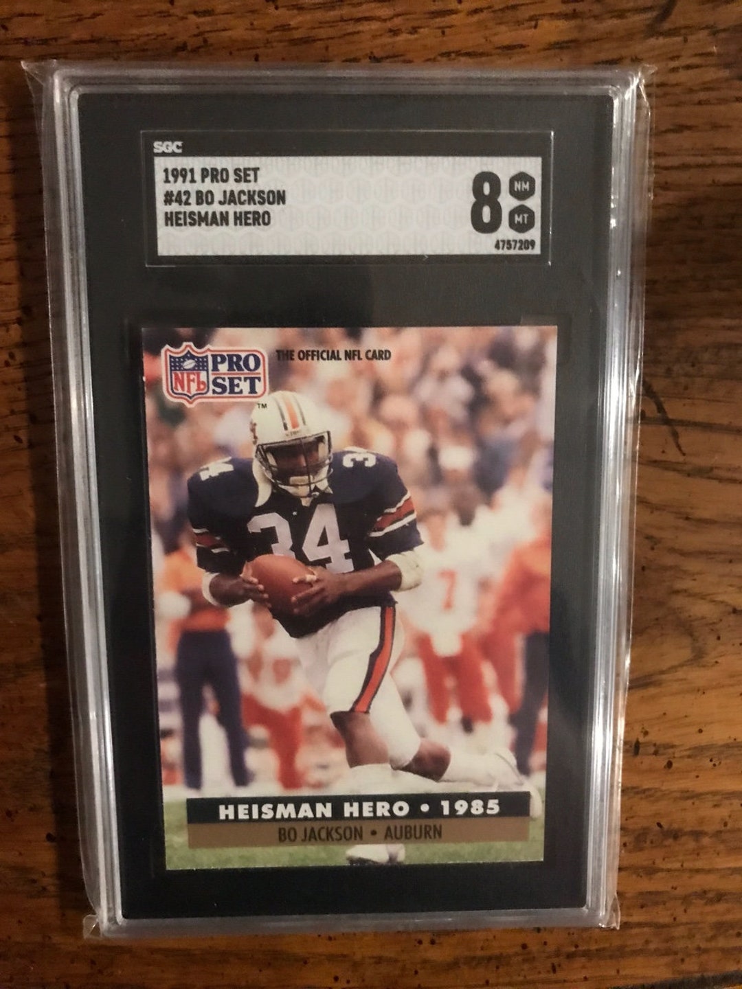 Bo Jackson 1991 Pro Card Graded SGC 8 (original Issue) (as Pictured ...