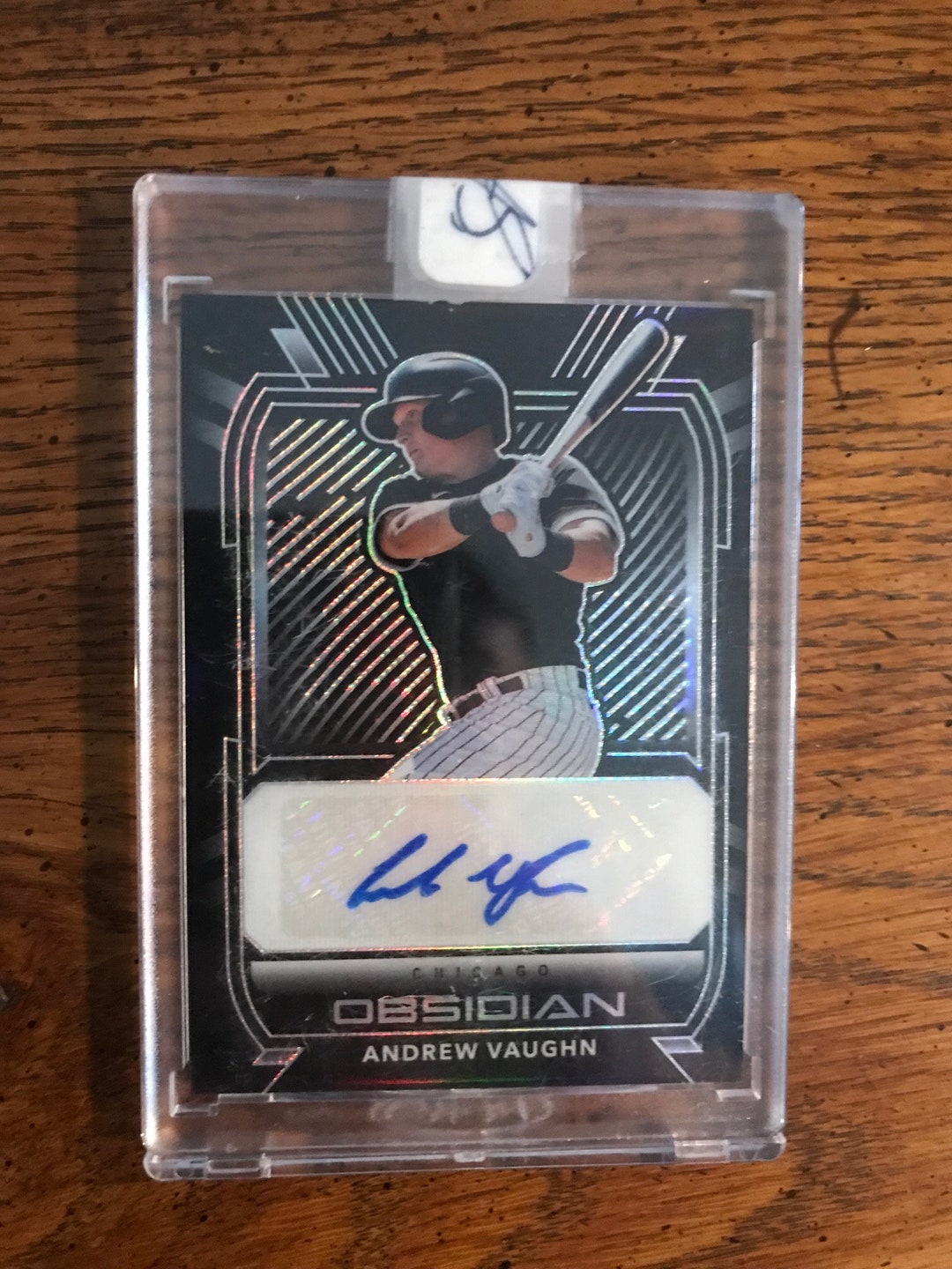 Andrew Vaughn Autograph Obsidian Baseball Card (original Issue) (as ...