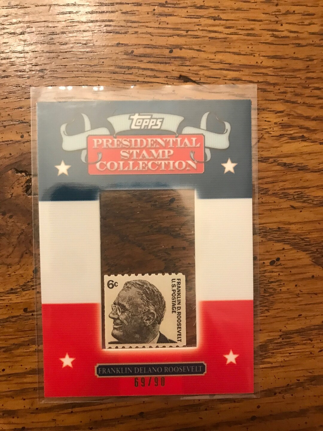 Franklin Roosevelt 69/90 Topps Presidential Collection Card (1612) - Etsy