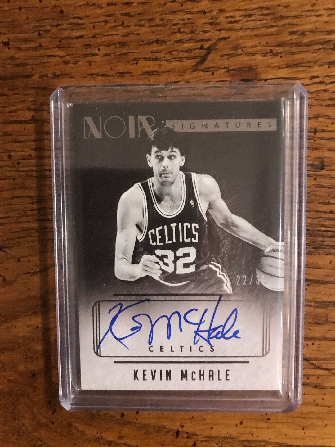Kevin Mchale Autograph 22/35 Panini Noir Basketball Card Free Shipping ...