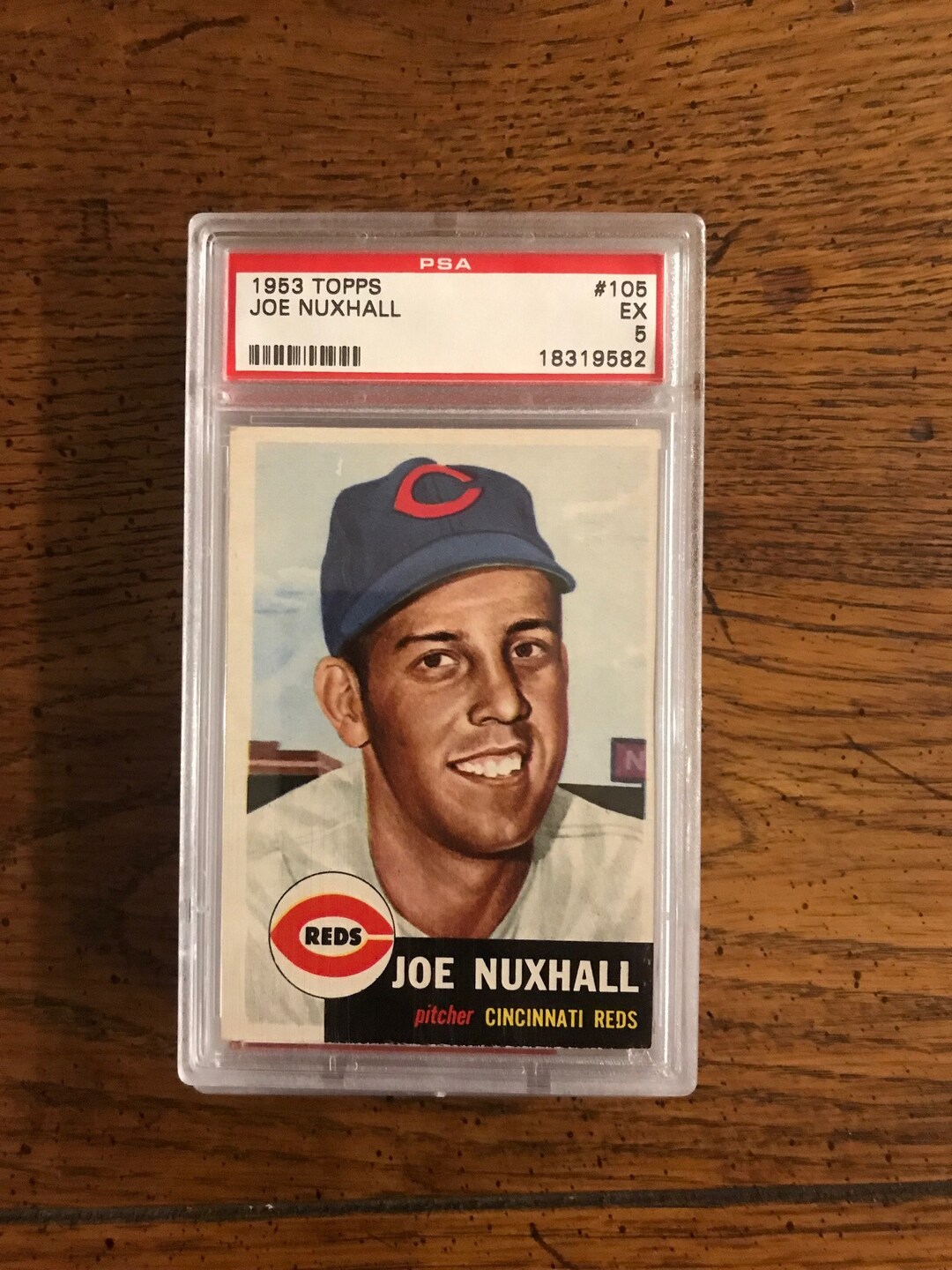 Joe Nuxhall 1953 Topps Baseball Card PSA 5 (as Pictured) (original ...