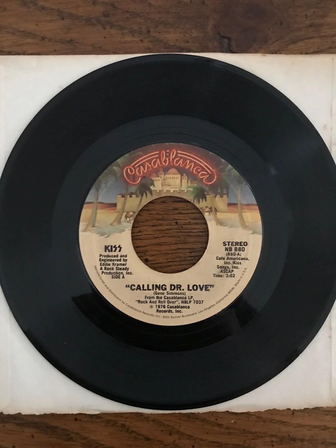 Kiss 45 Calling Dr. Love original Issue Free Shipping in USA box 1 - Etsy