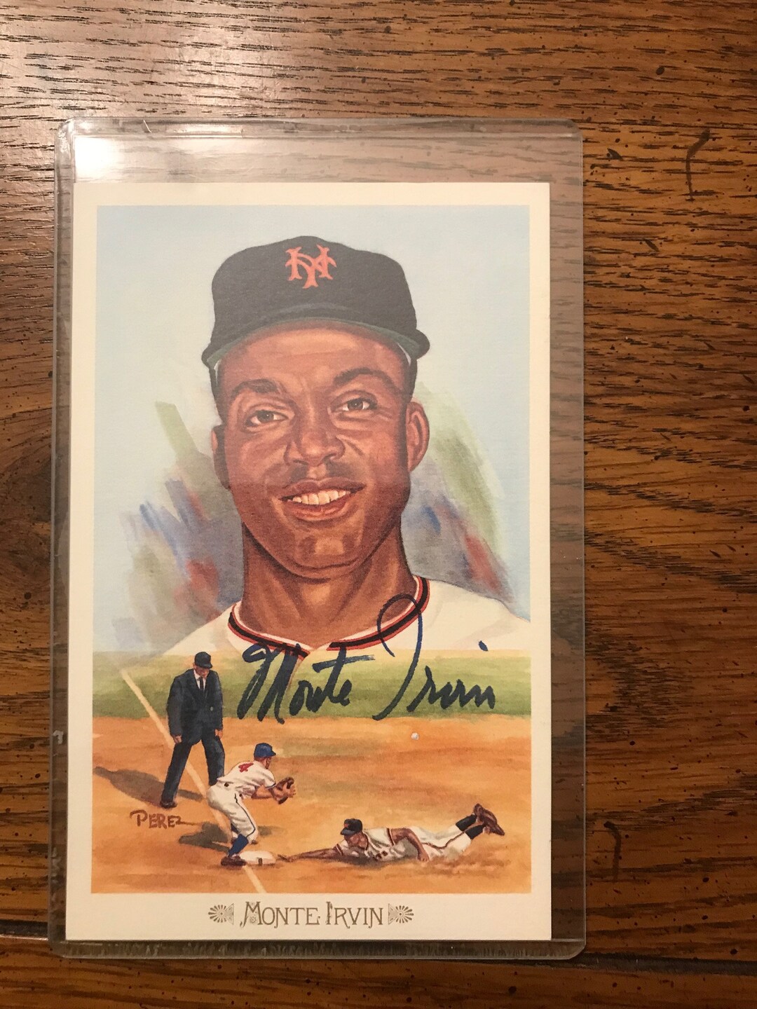 Monte Irvin Autograph 1989 Perez Steele Celebration (original Issue ...