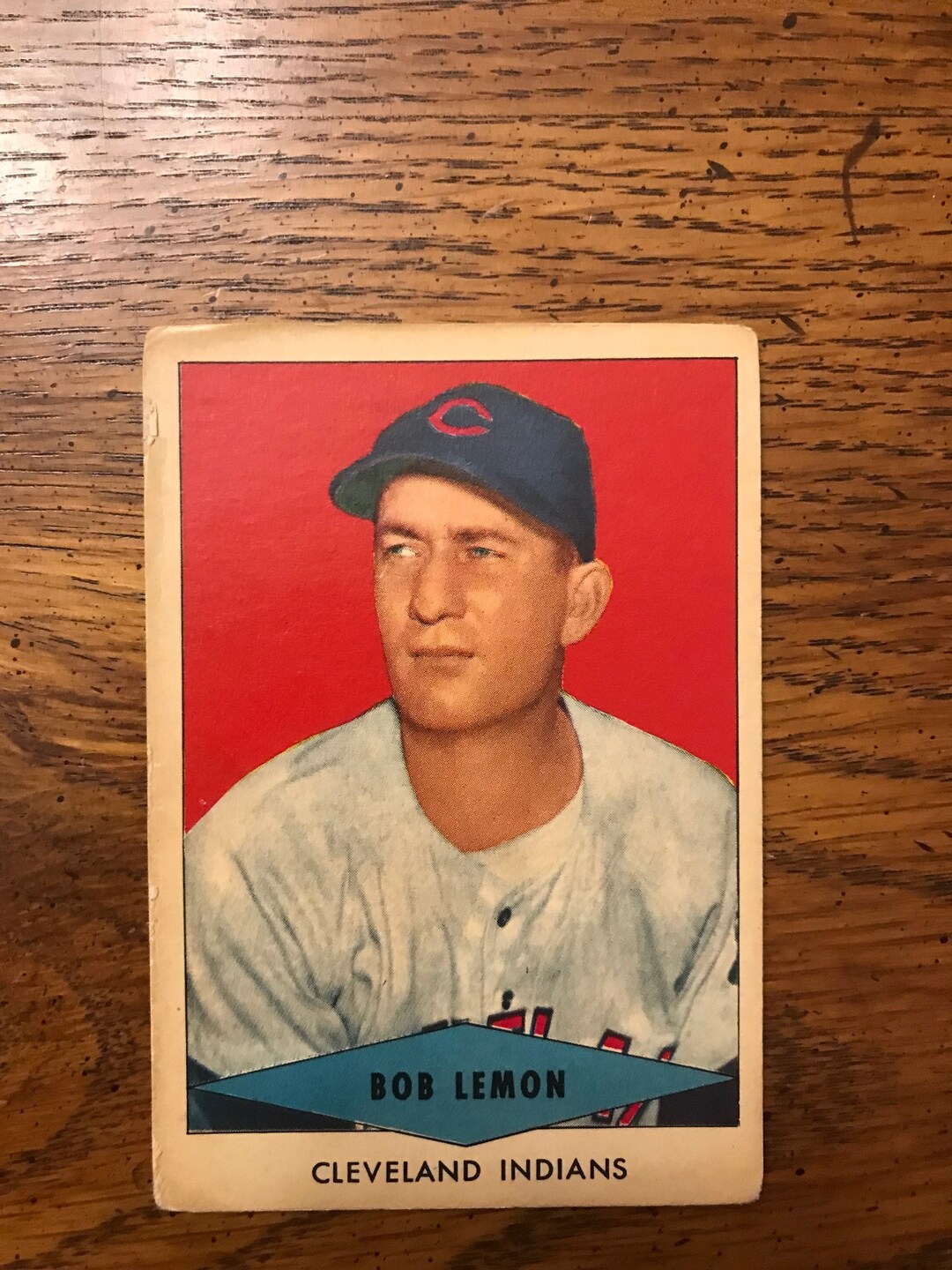 Bob Lemon Red Heart Baseball Card (original Issue) (as Pictured) (1262 ...