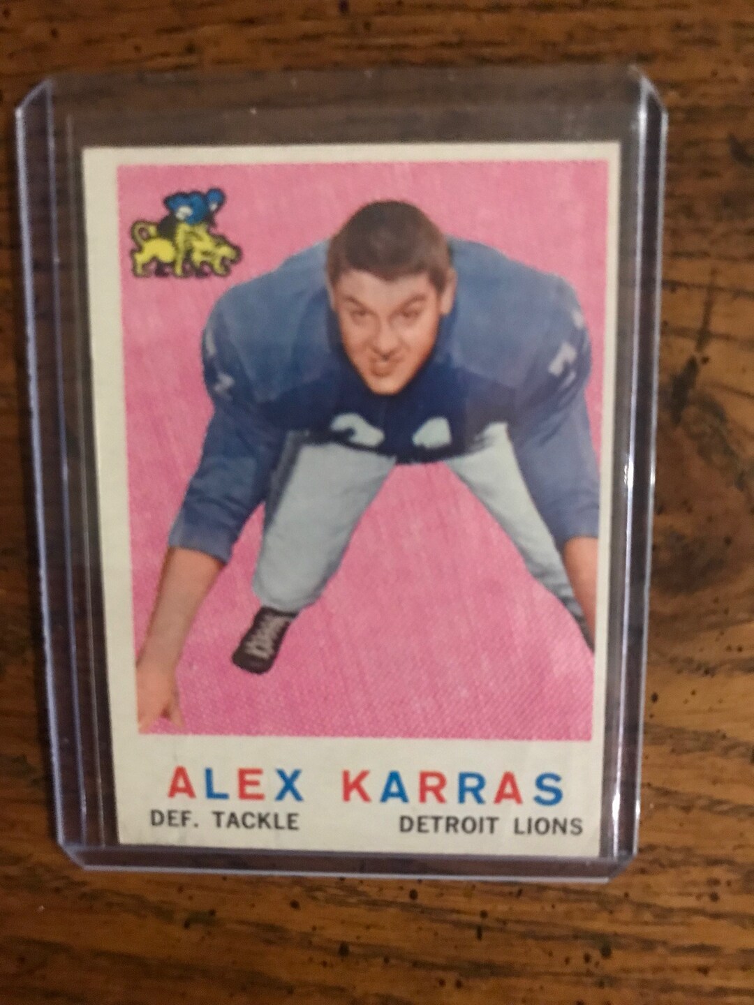 Alex Karas 1966 Topps Football Card (as Pictured) (original Issue ...