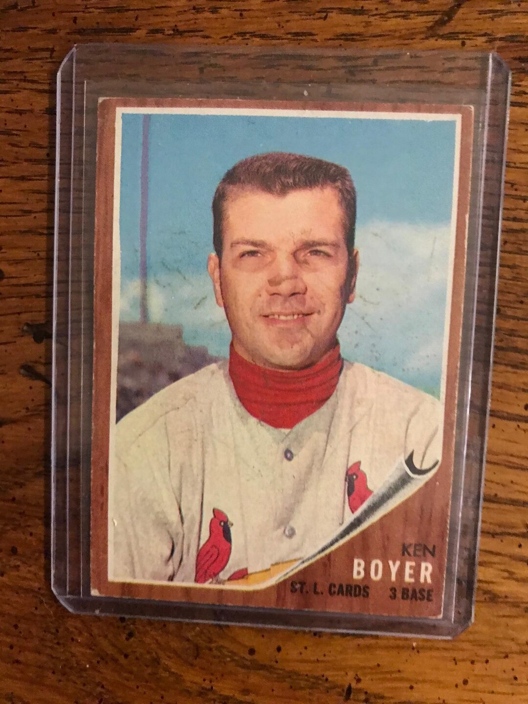 Ken Boyer 1962 Topps Baseball Card (original Issue) (as Pictured) (6300 ...