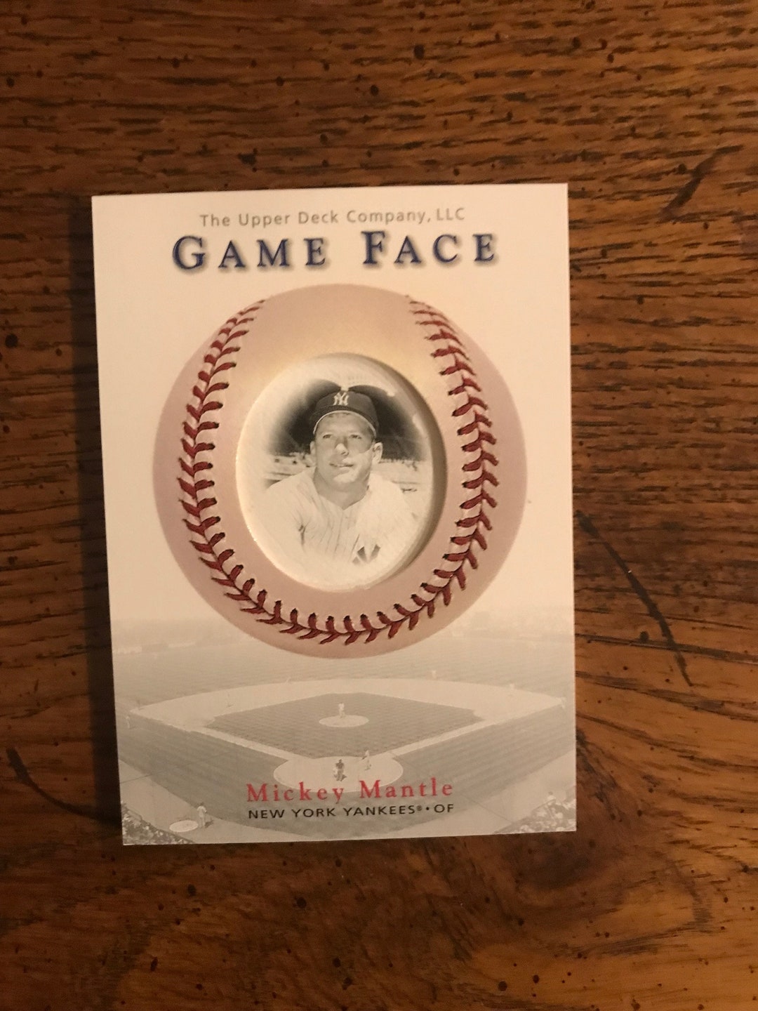 Mickey Mantle Game Face 2003 Upper Deck Baseball Card (original Issue ...