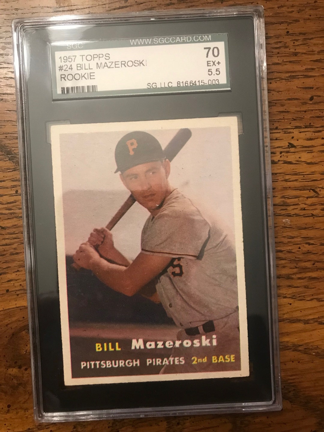 Bill Mazeroski Rookie Graded PSA70-5.5 1957 Topps Baseball Card ...