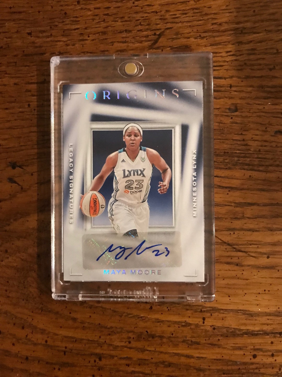 Maya Moore Autograph Origins Basketball Card (as Pictured) (original ...
