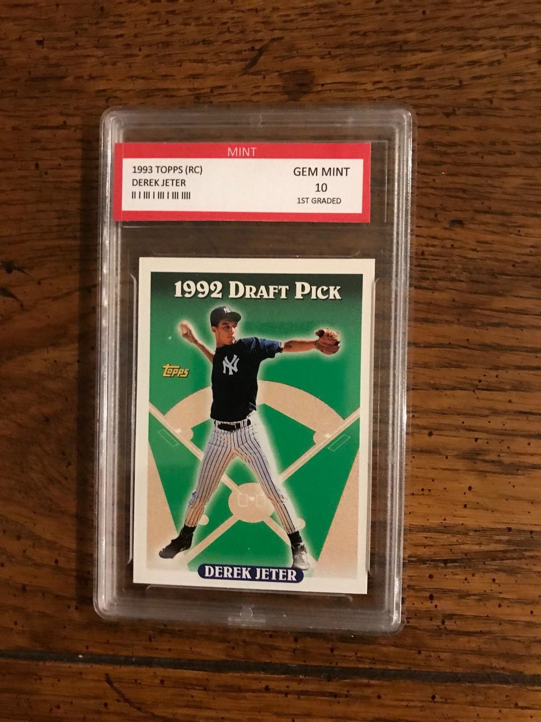 Derek Jeter Rookie 1993 Topps Draft Picks Graded 10 (as Pictured ...