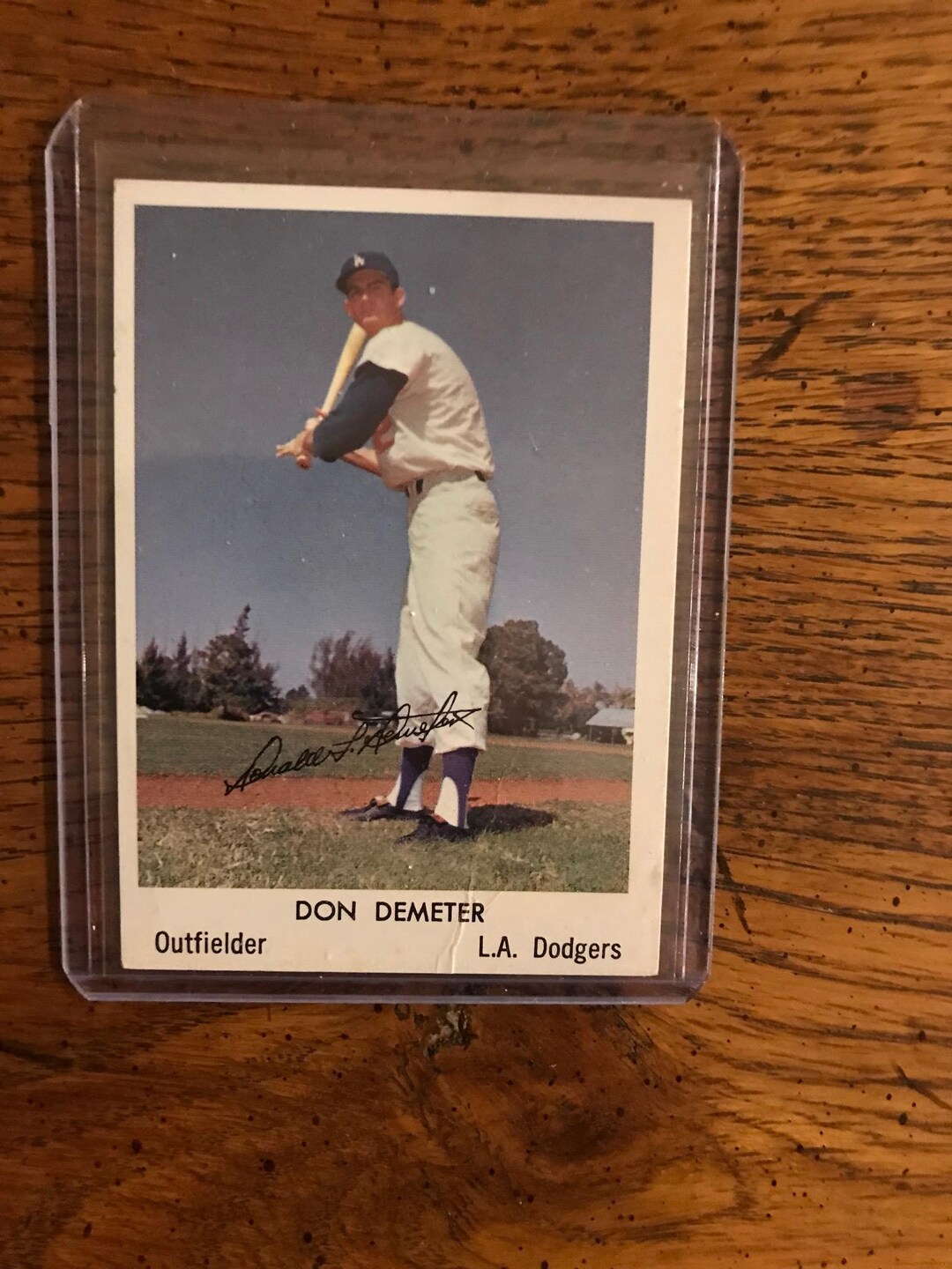 Don Demeter 1960 Bell Brand Potato Chips Baseball Card (original Issue ...