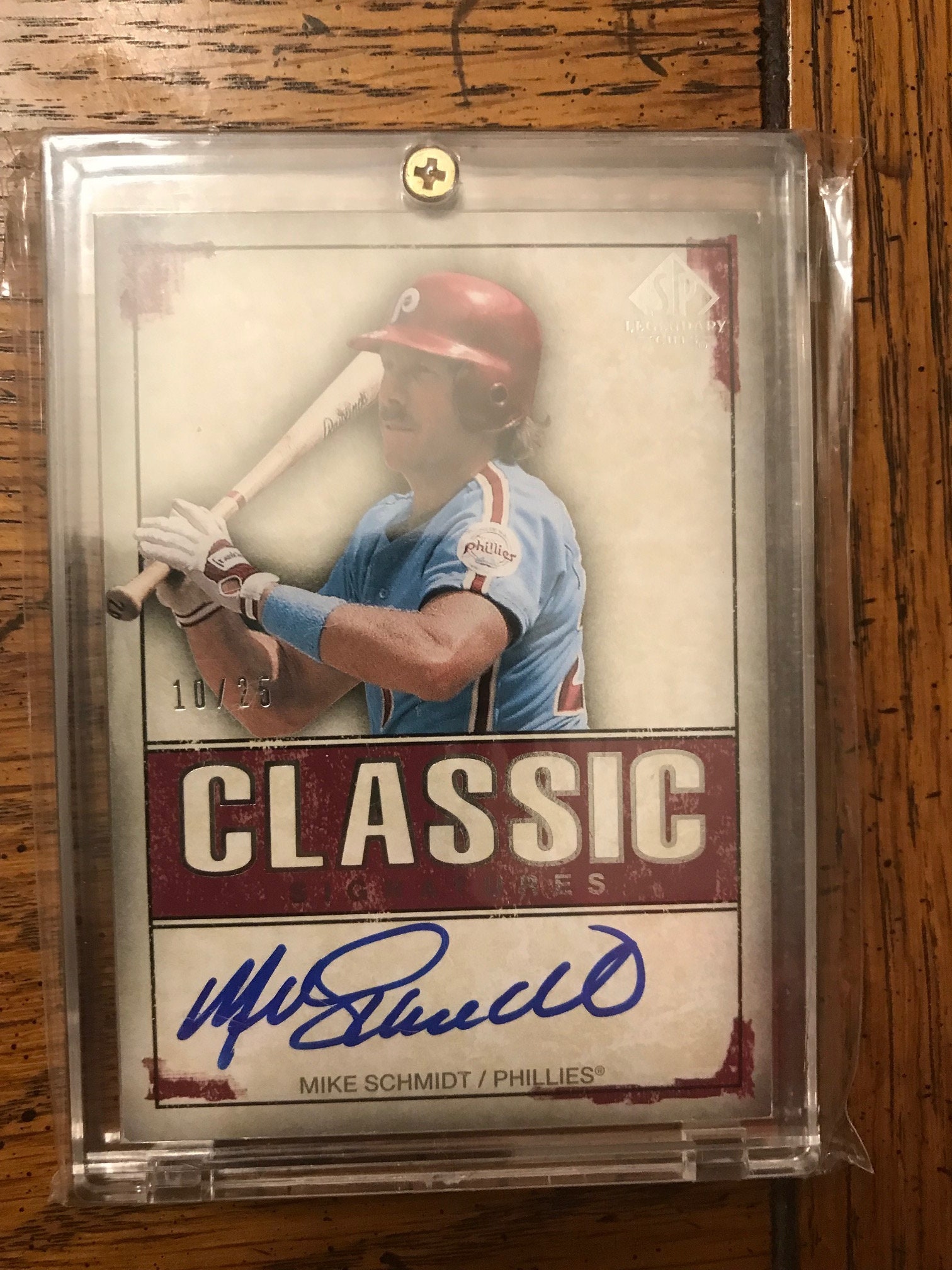 Mike Schmidt Autograph Upper Deck Legendary Cuts original Issue as ...