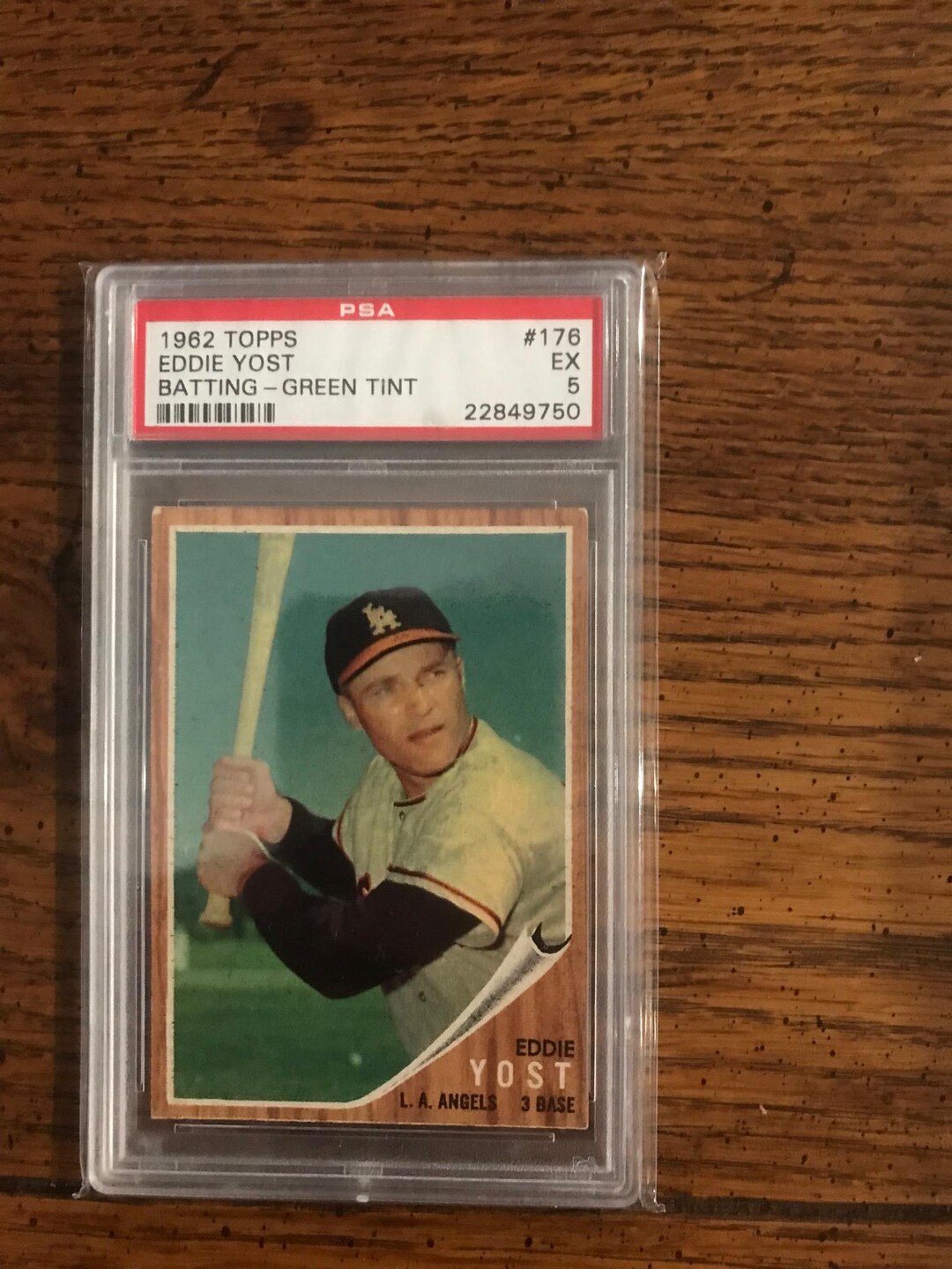 Eddie Yost 1962 Topps Baseball Card SGC 5 (original Issue) (as Pictured ...