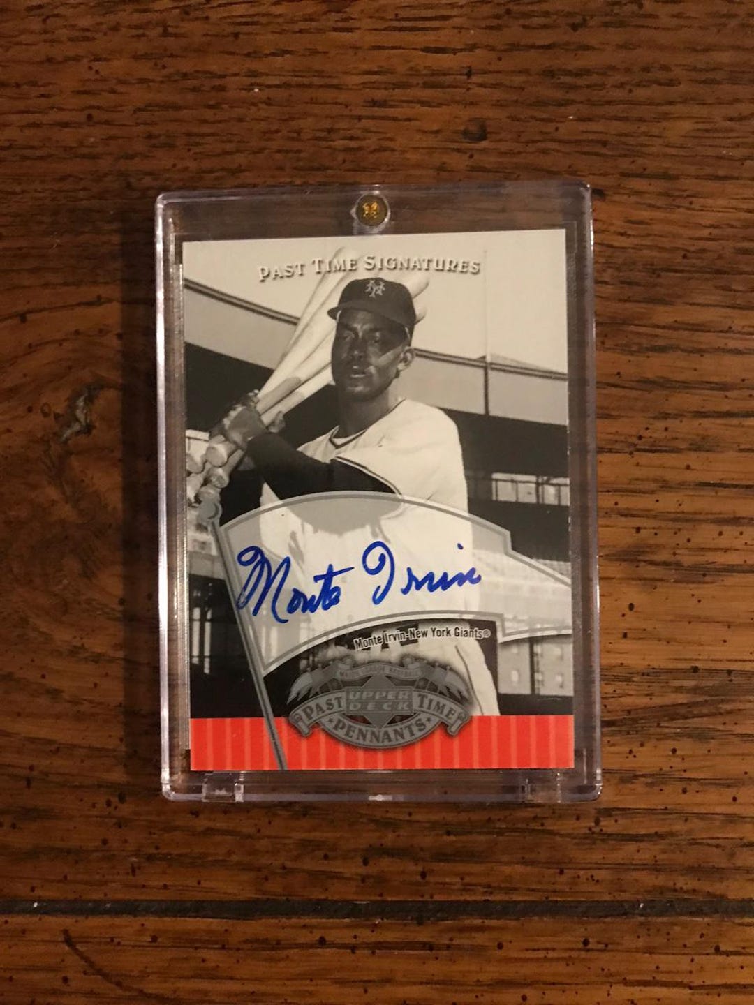 Monte Irvin Silver Autograph 2005 Upper Deck Past Time Signatures (as ...