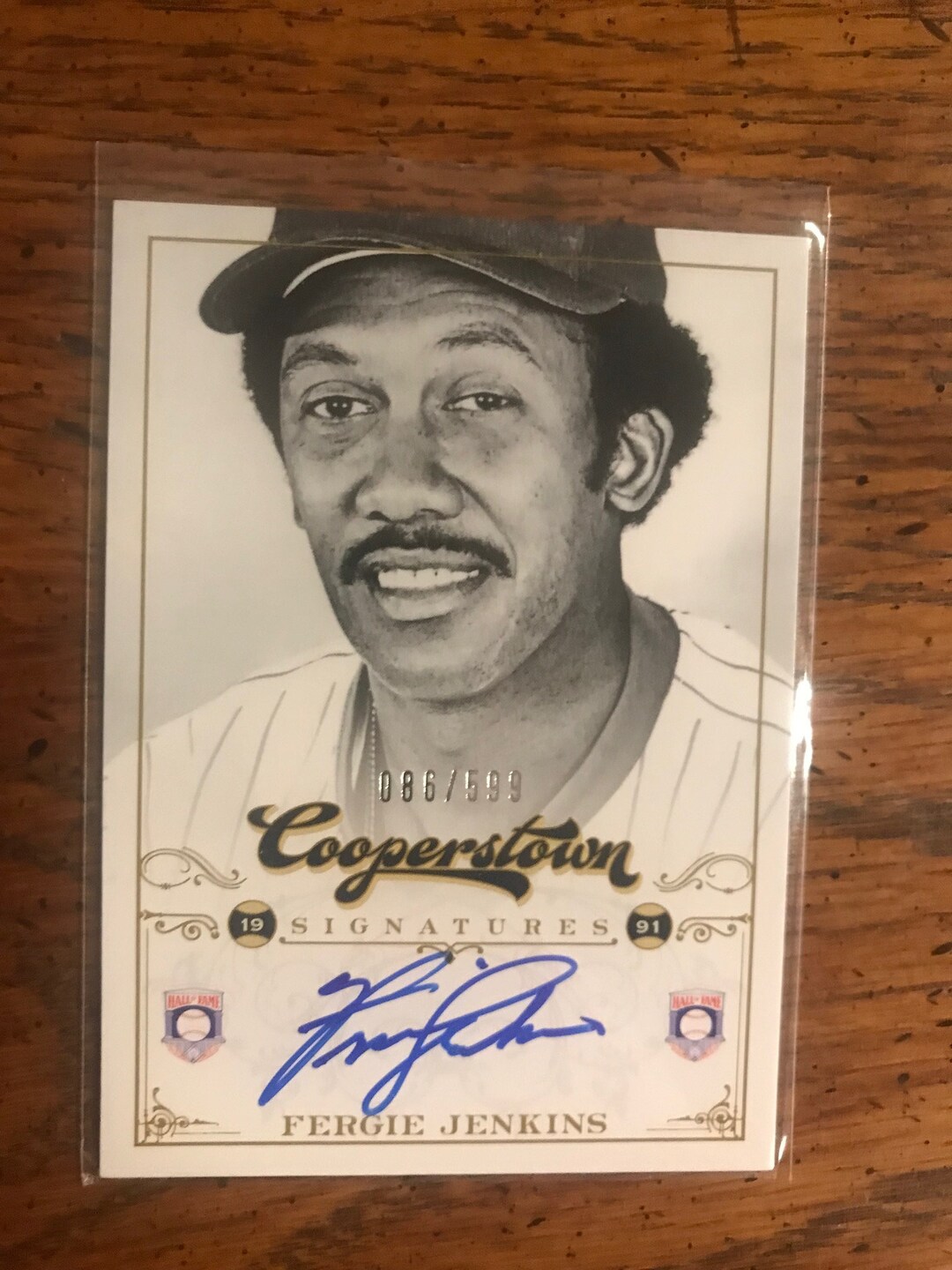 Ferguson Jenkins Autograph Panini Cooperstown Signatures (original ...