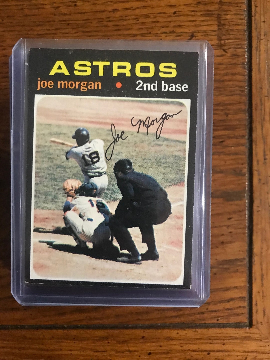 Joe Morgan 1971 Topps Baseball Card (original Issue) (0972) - Etsy