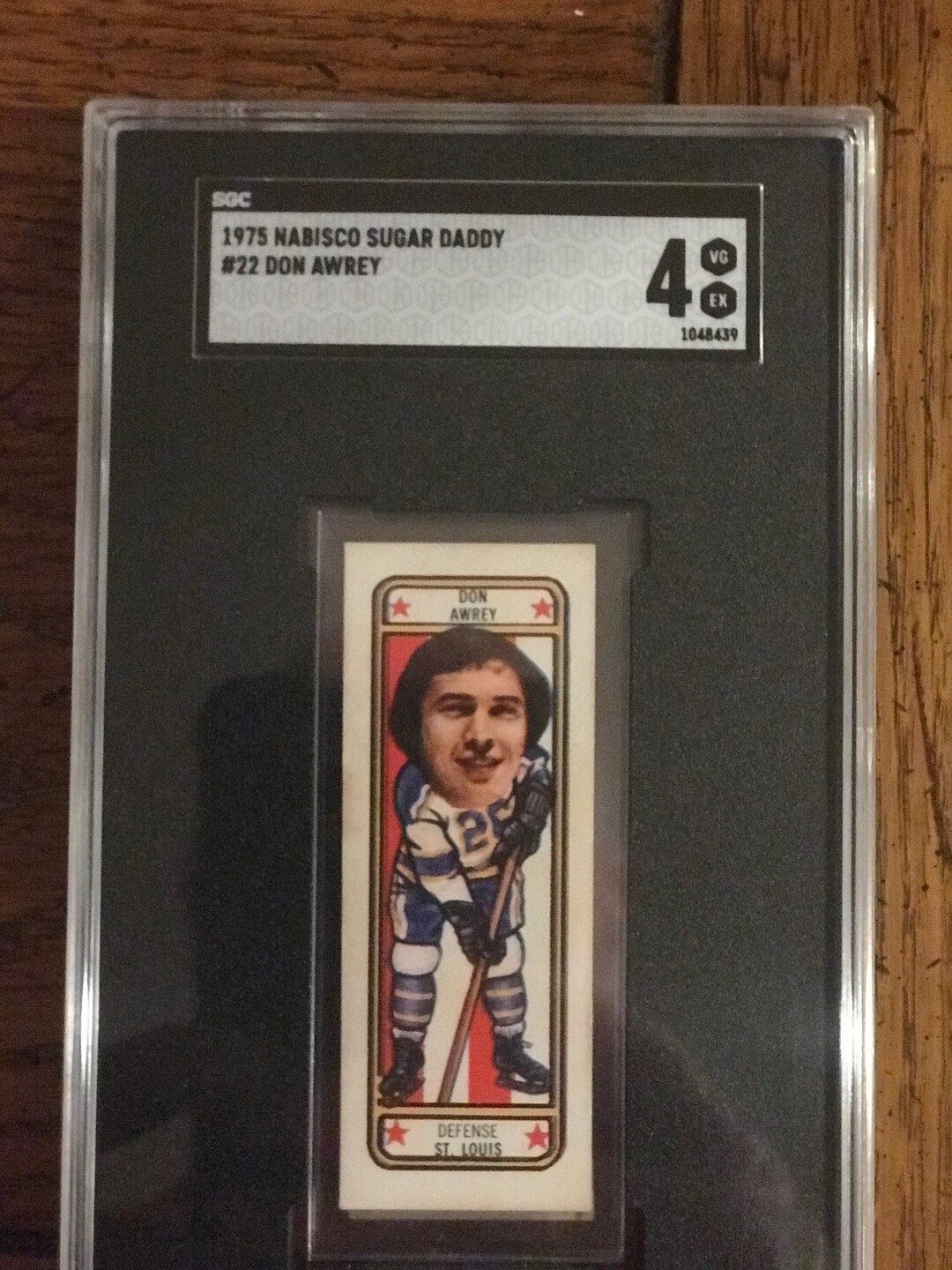Don Awrey 1975 Nabisco Sugar Daddy Graded SGC 4 (as Pictured) (original ...