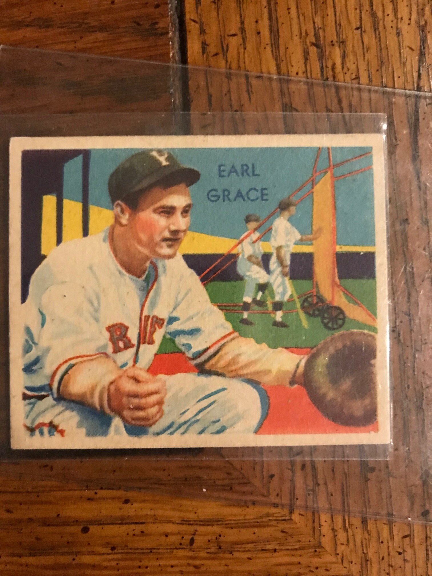 Earl Grace 1935 Diamond Star Baseball Card as Pictured - Etsy