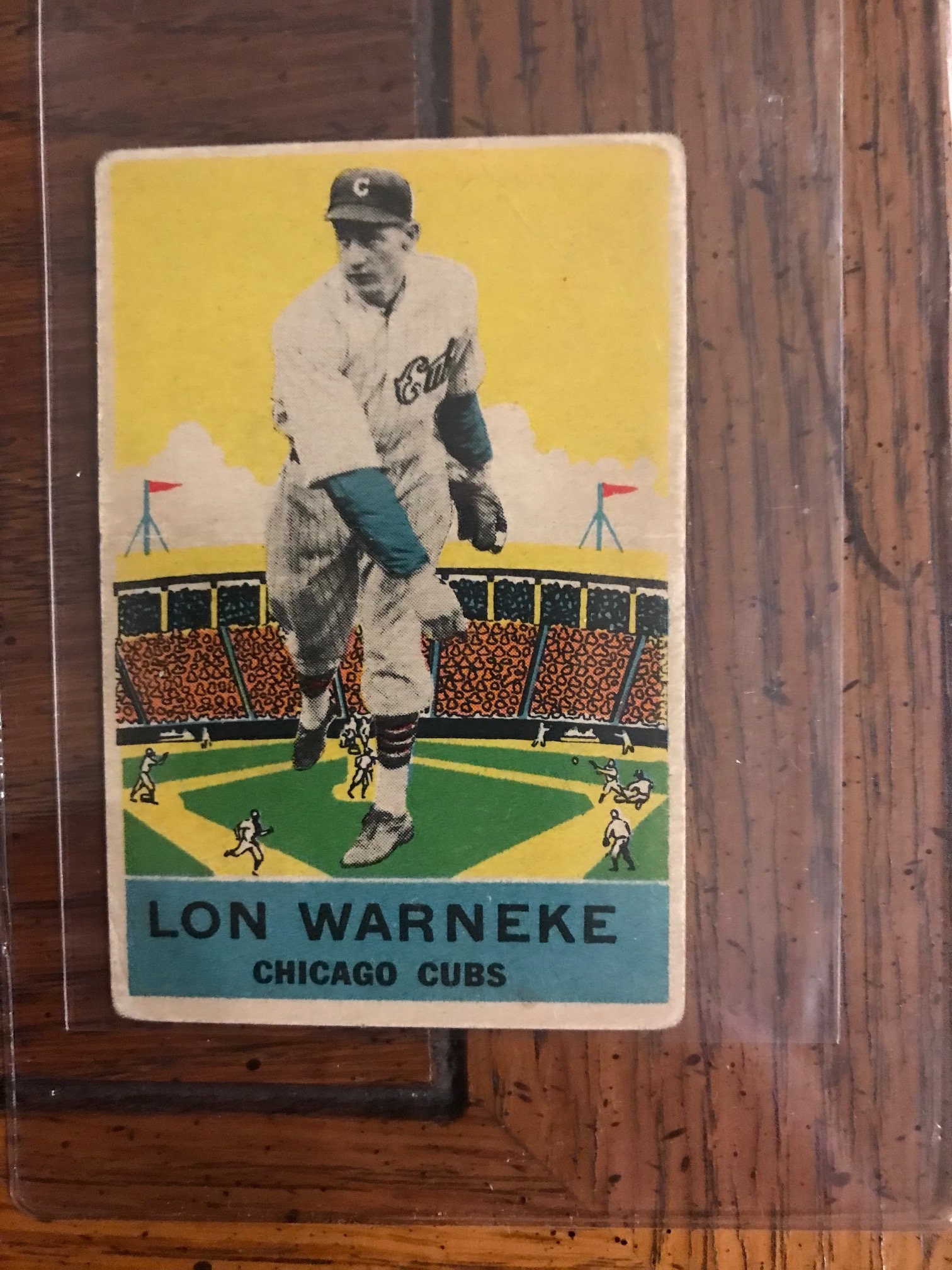 Lon Warneke 1933 Delong Baseball Card as Pictured original Issue 0760 ...