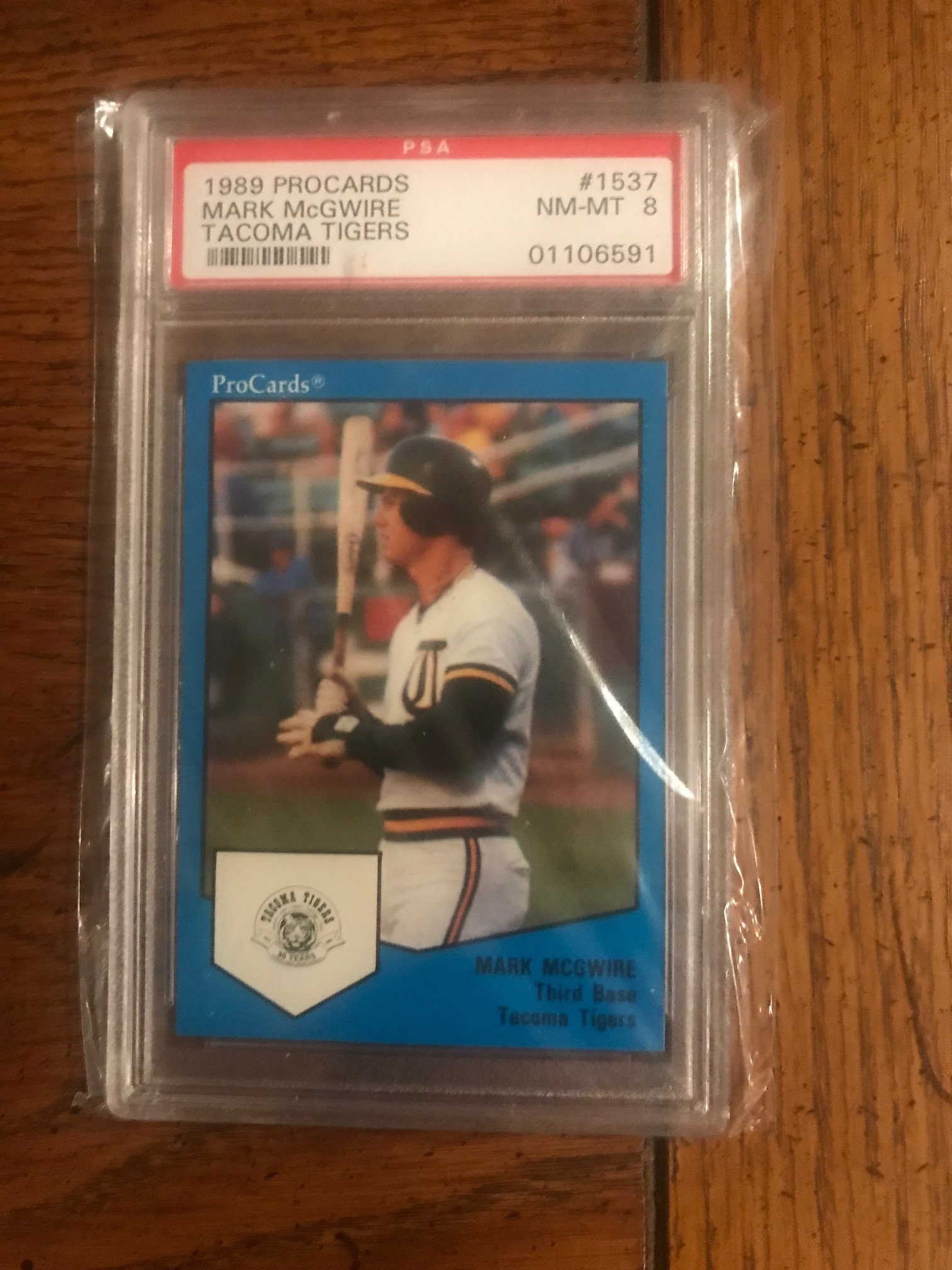 Mark Mcgwire PSA Graded 9 1989 Pro Cards Tacoma Tigers - Etsy