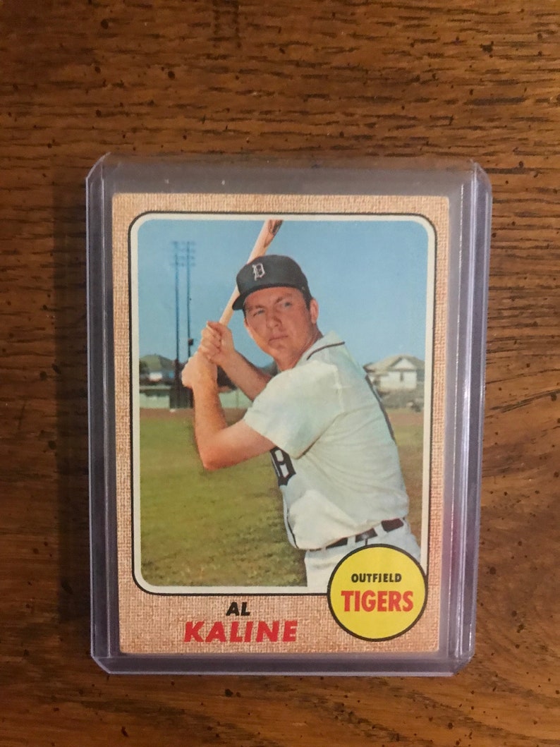 Al Kaline 1968 Topps Baseball Card as Pictured original Issue 2821 - Etsy
