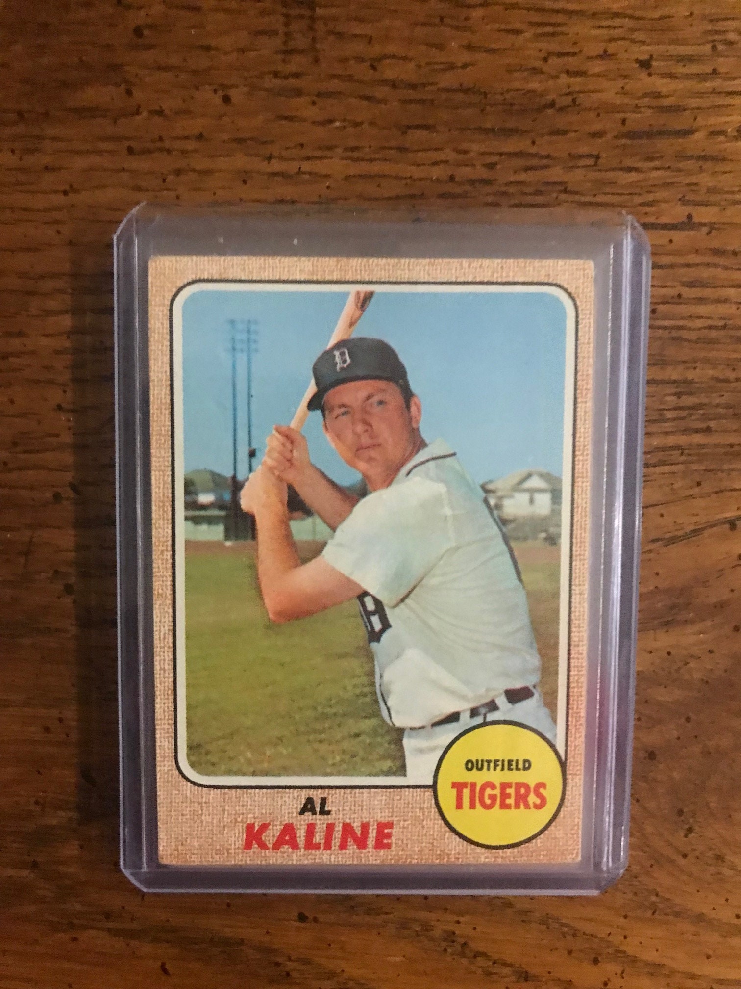 Al Kaline 1968 Topps Baseball Card as Pictured original Issue 2821 - Etsy