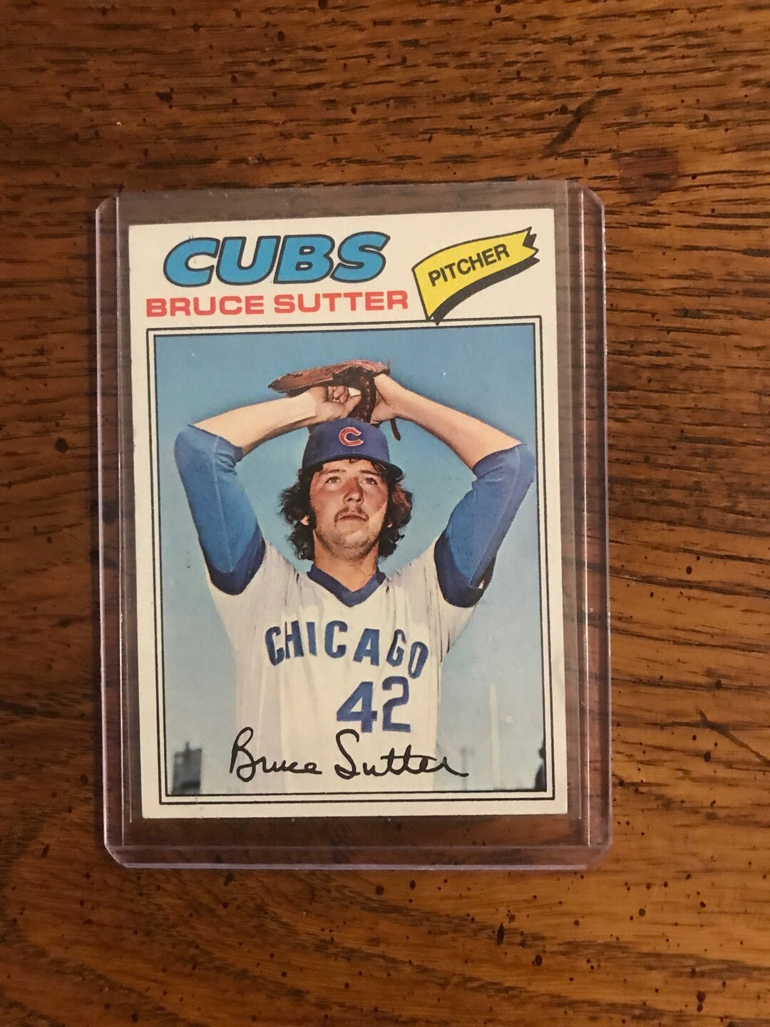 Bruce Sutter Rookie 1977 Topps Baseball Card (original Issue) (as ...
