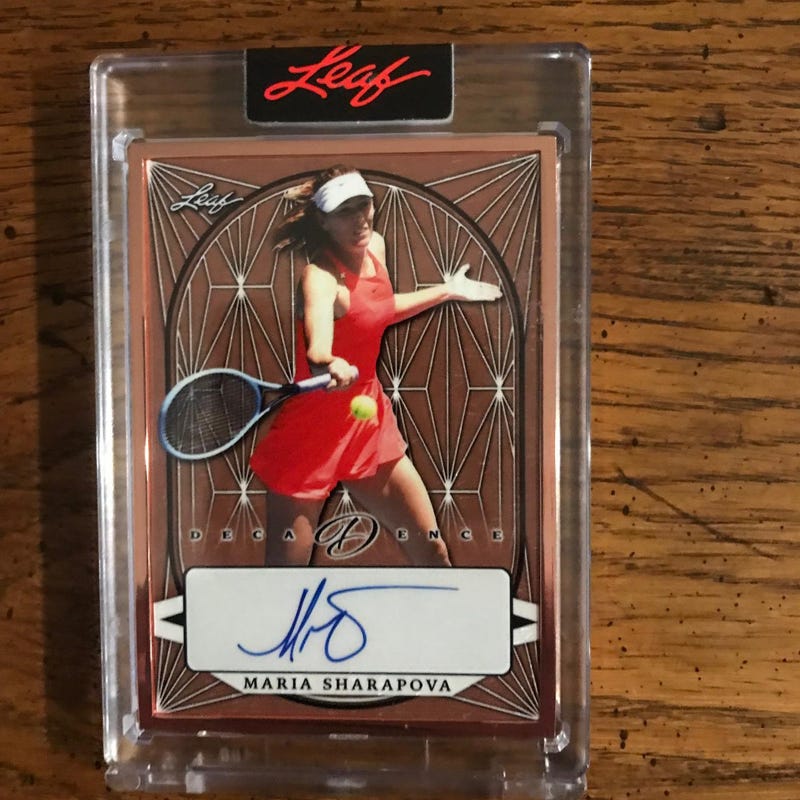 Maria Sharapova Autograph - Etsy