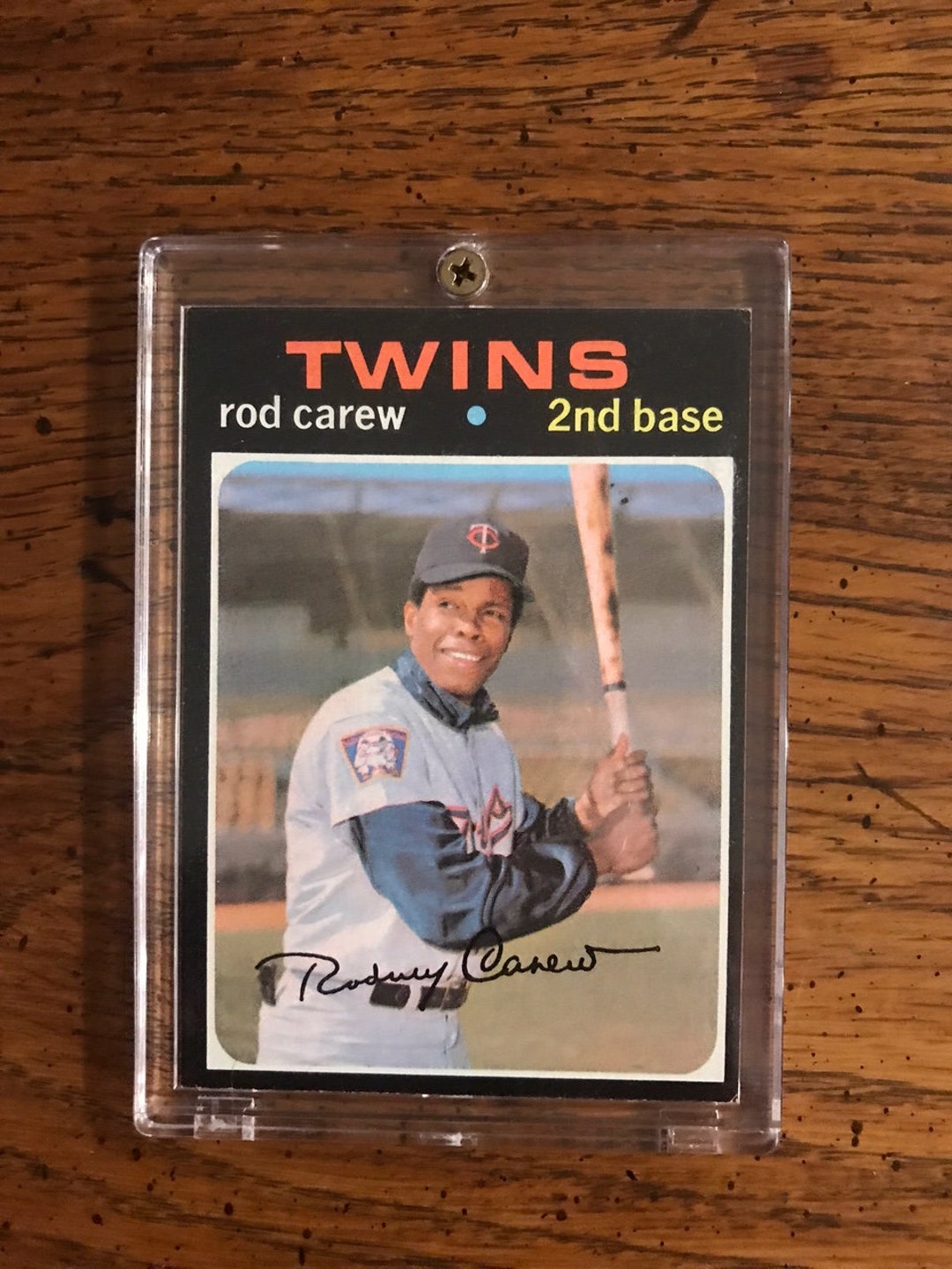 Rod Carew 1971 Topps Baseball Card (as Pictured) (original Issue) (3213 ...