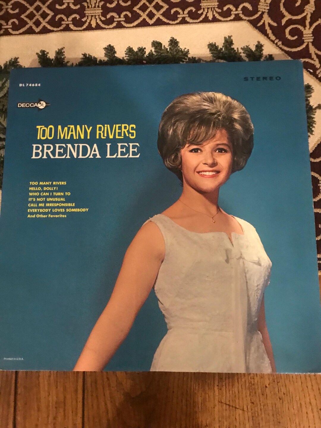 Brenda Lee LP Too Many Rivers (6-04) - Etsy