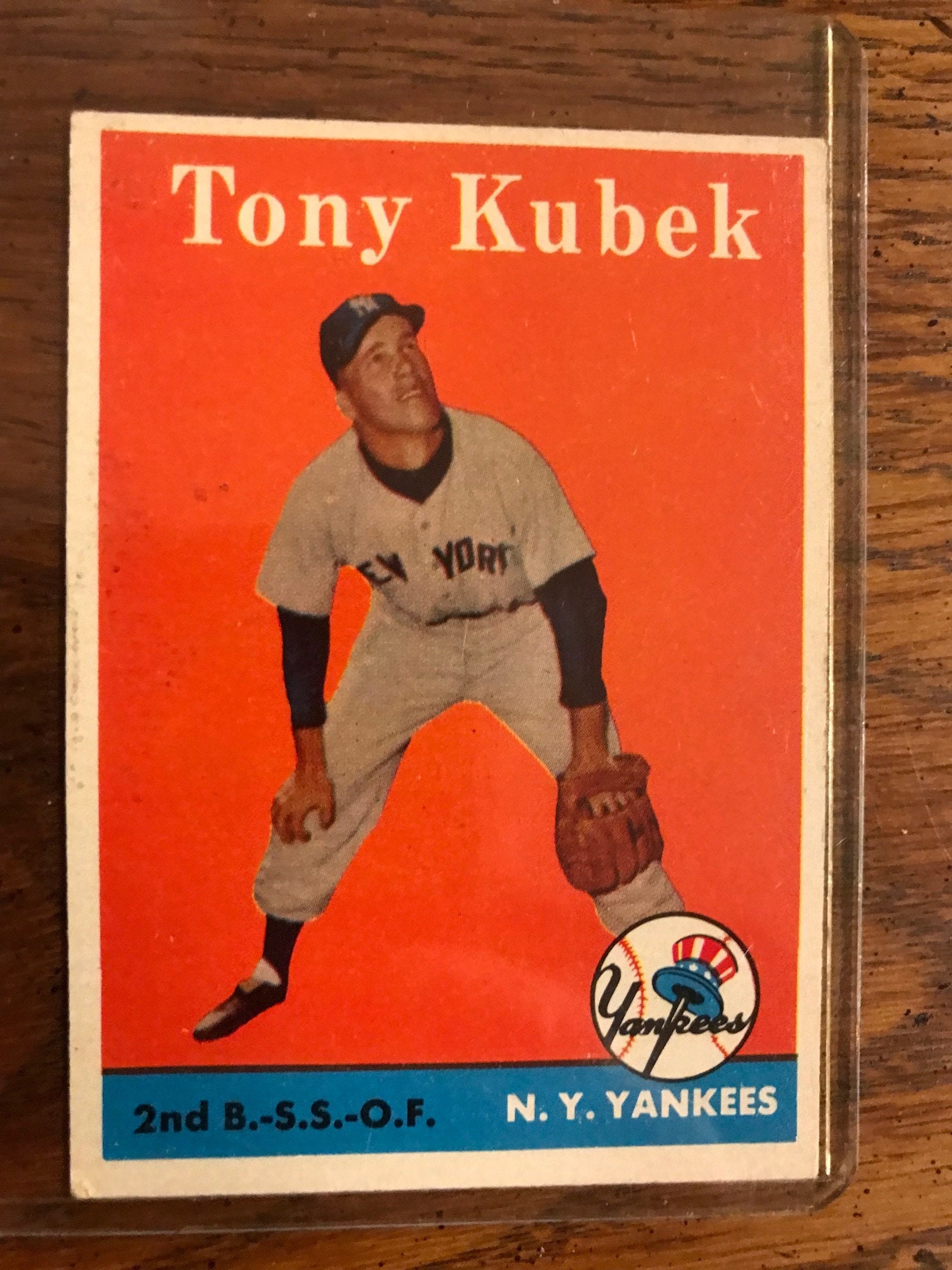 Tony Kubek 1958 Topps original Issue as Pictured 0029 - Etsy