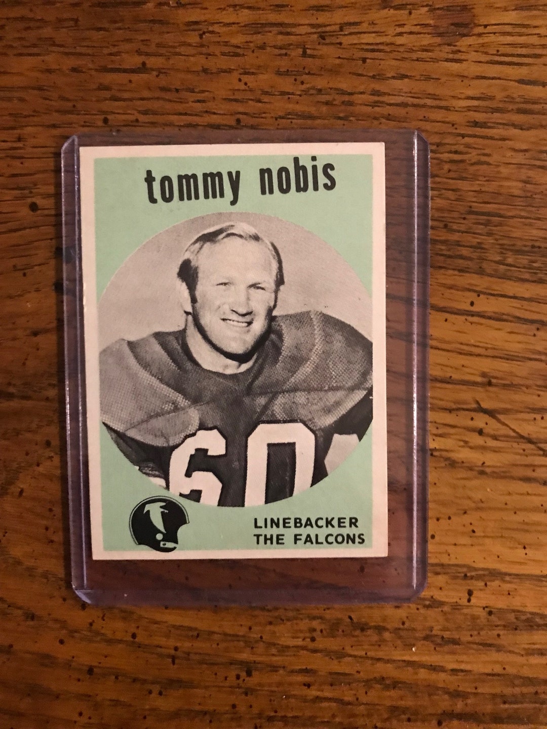 Tommy Nobis 1st National Sports Convention 1978 Issue Football Card (as ...