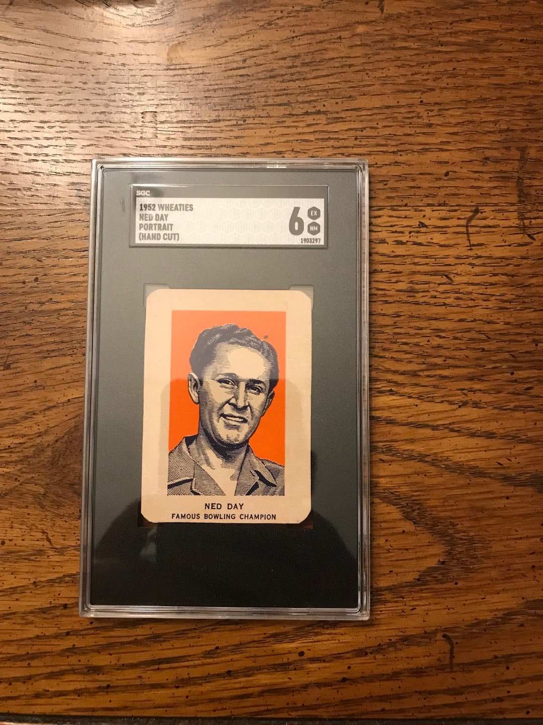 Ned Day Bowling Champ 1952 Wheaties SGC 6 (as Pictured) (original Issue ...