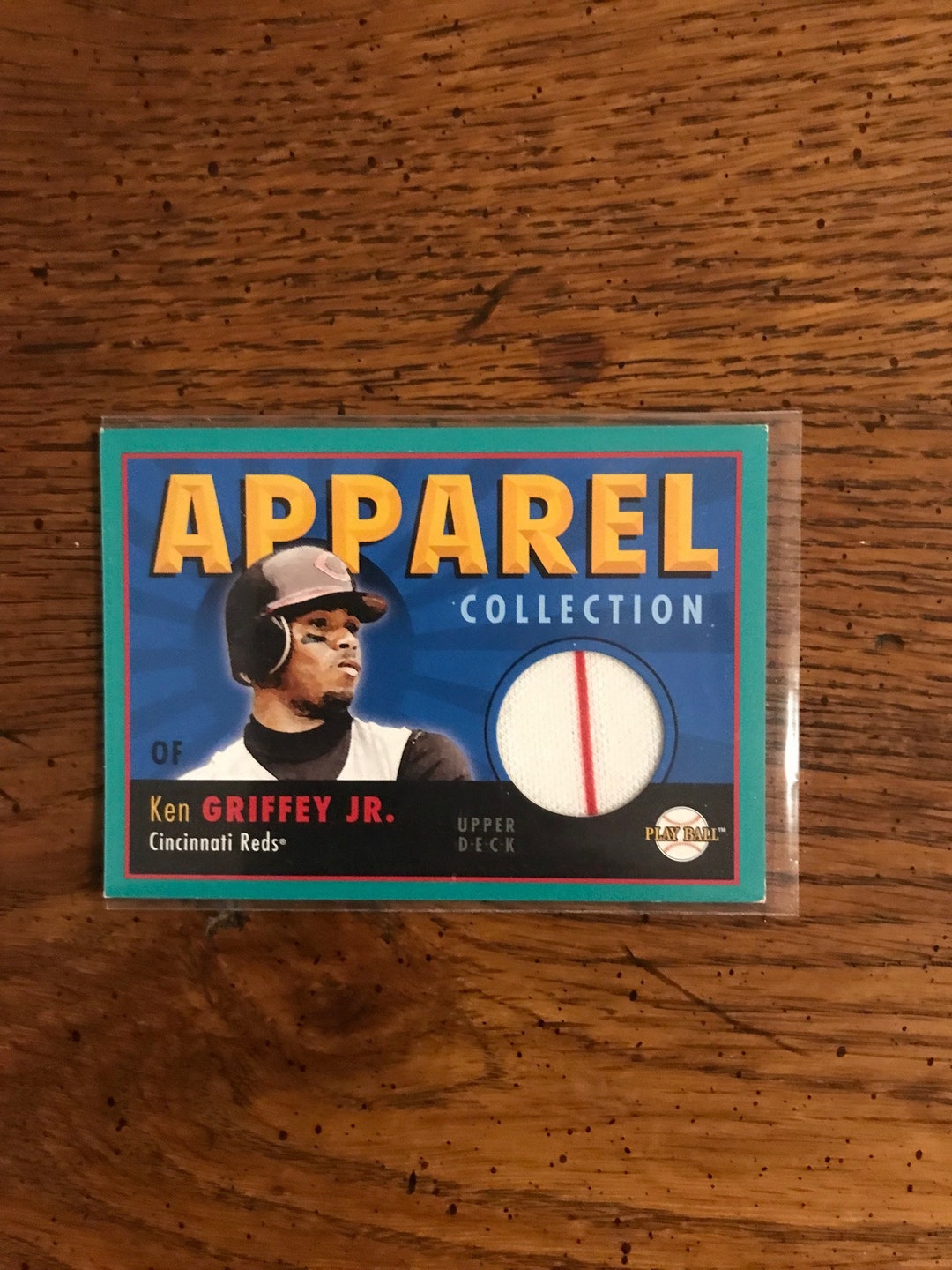 Ken Griffey Jr. Upper Deck Authentic Jersey Patch Baseball Card (as ...