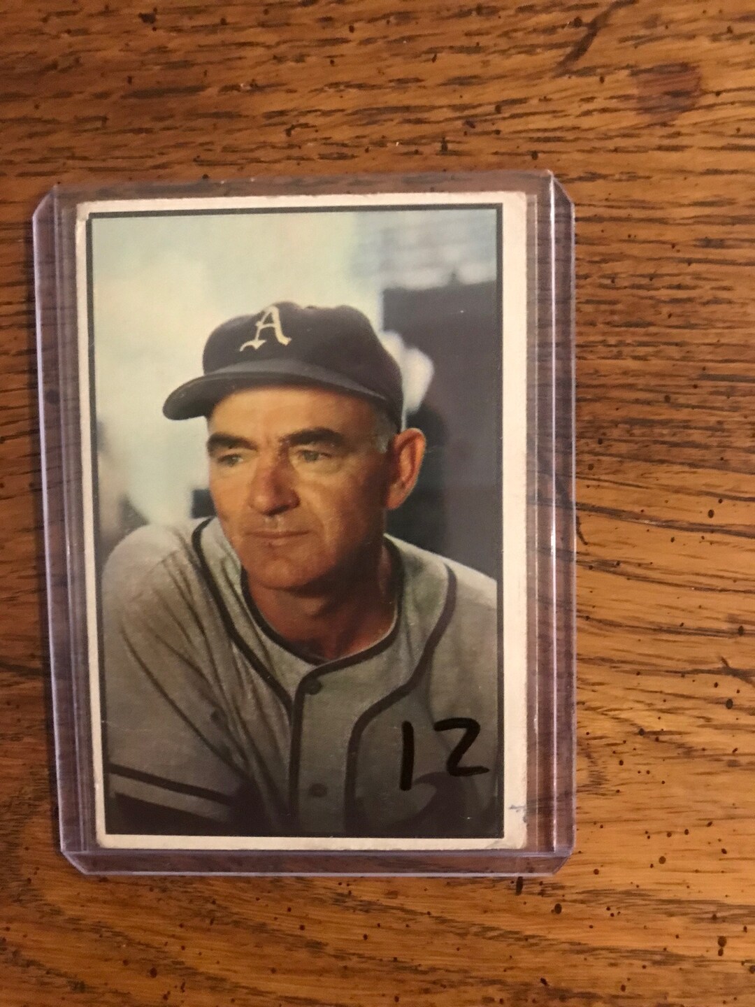 Wally Moses 1954 Bowman Baseball Card (original Issue) (as Pictured ...