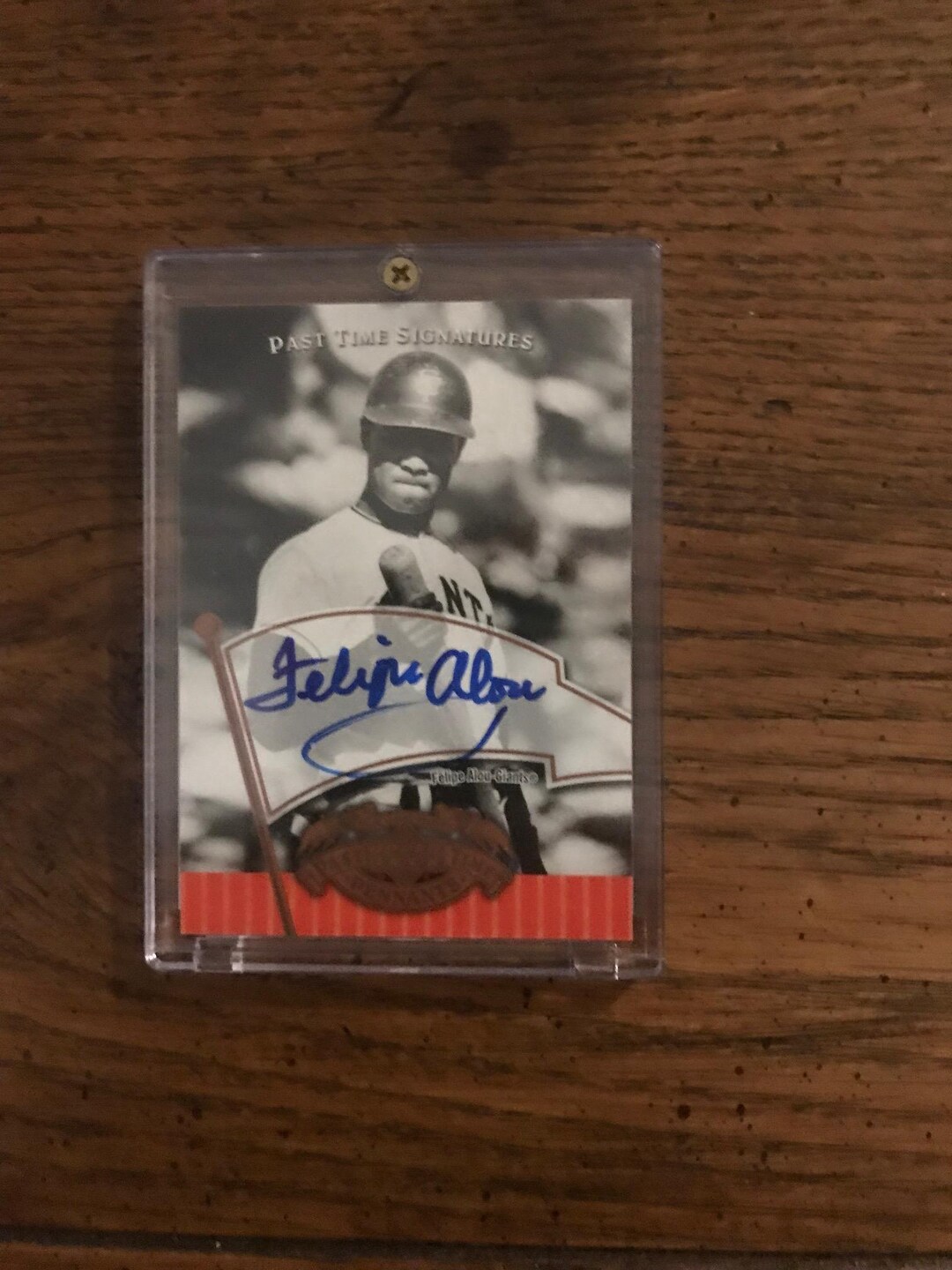 Felipe Alou Autograph 2005 Upper Deck Past Time Pennants (original ...