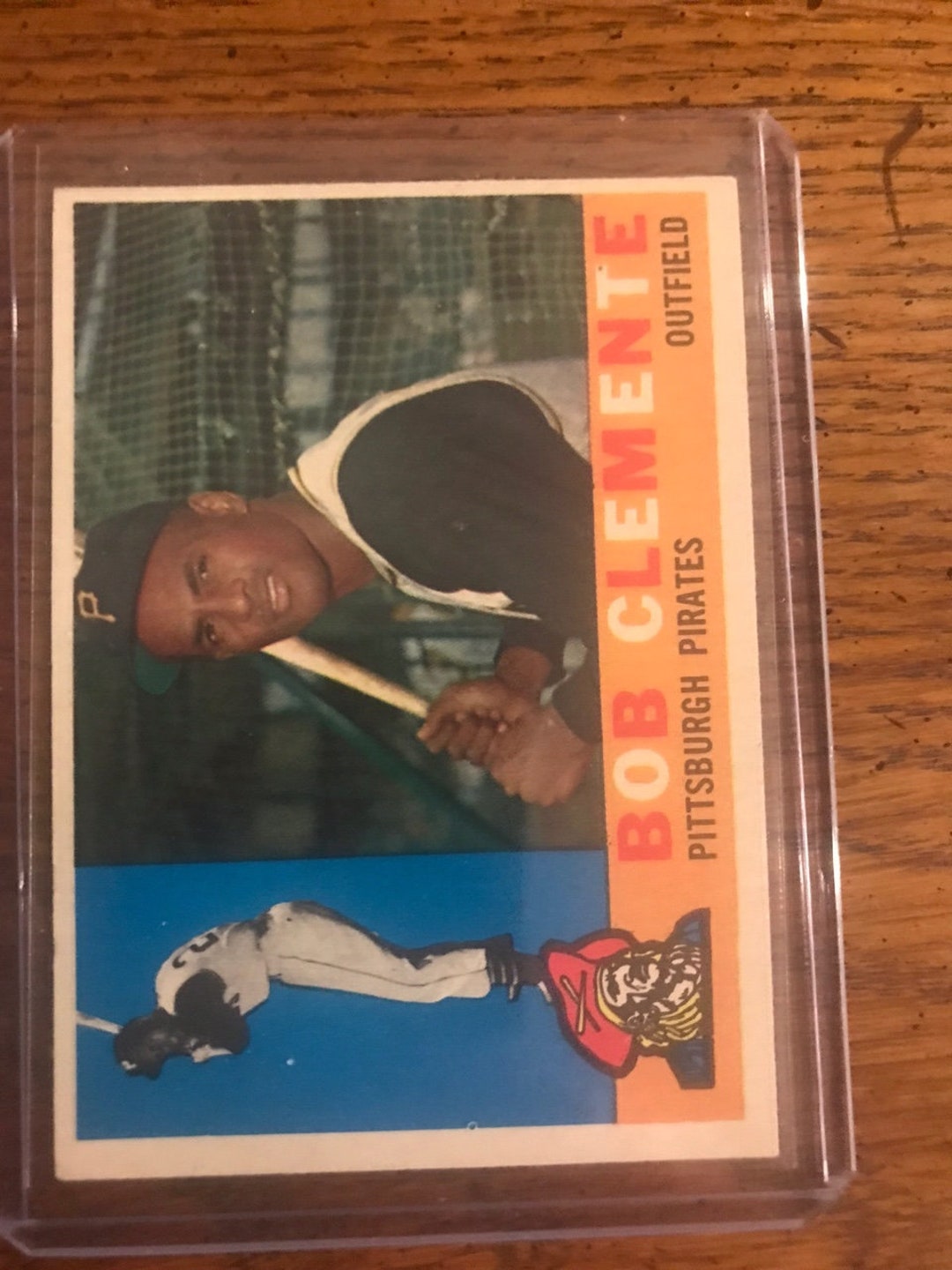 Bob Clemente 1960 Topps Baseball Card as Pictured original Issue 0791 ...