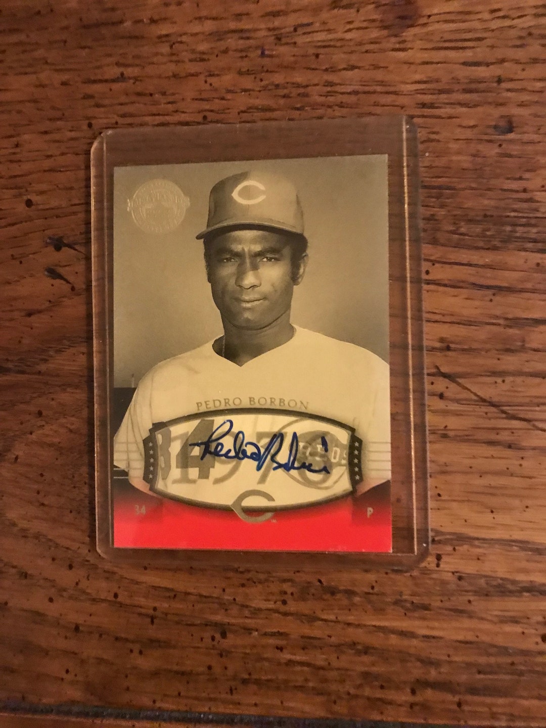 Pedro Borbon Autograph Issued by Upper Deck (as Pictured) (original ...