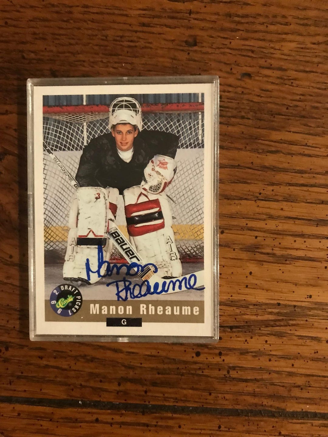 Manon Rheaume Rookie Card