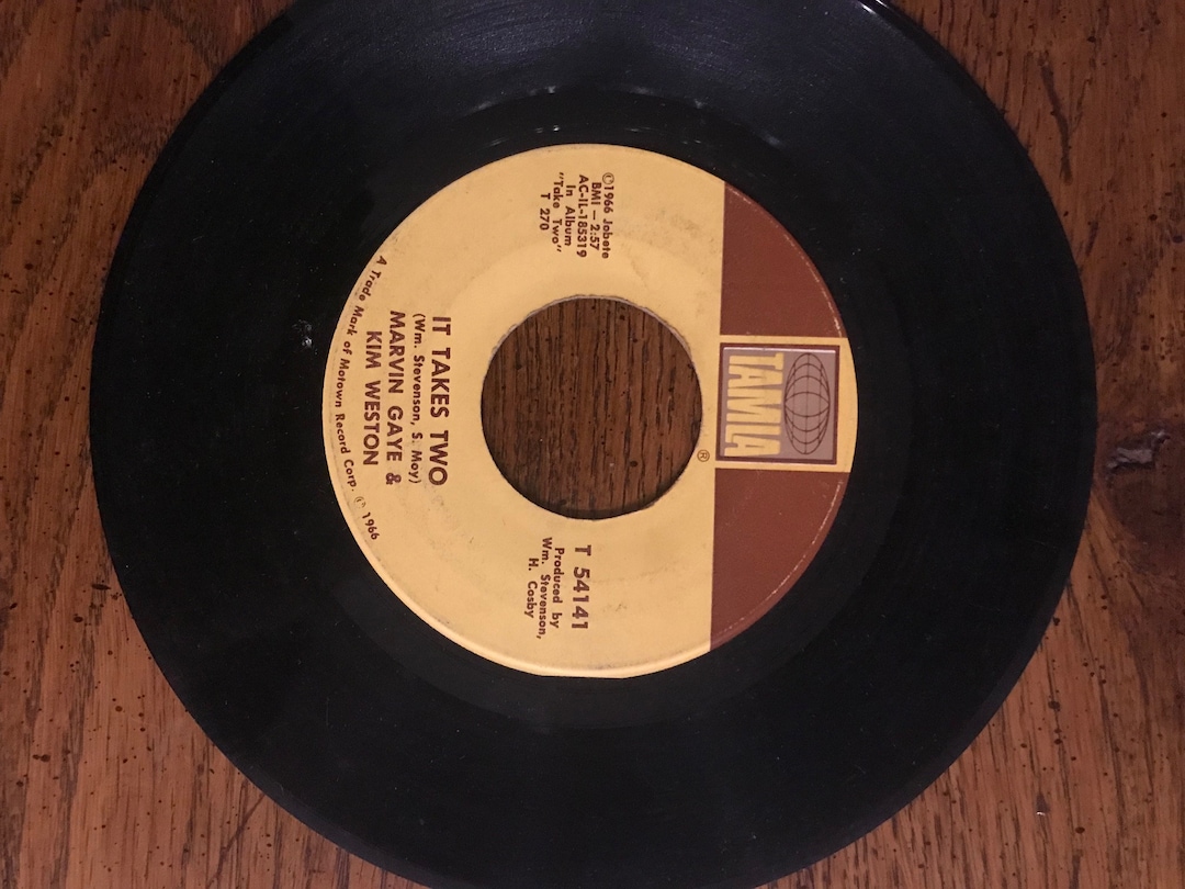 Marvin Gaye & Kim Weston 45 It Takes Two Free Shipping in USA (253) - Etsy