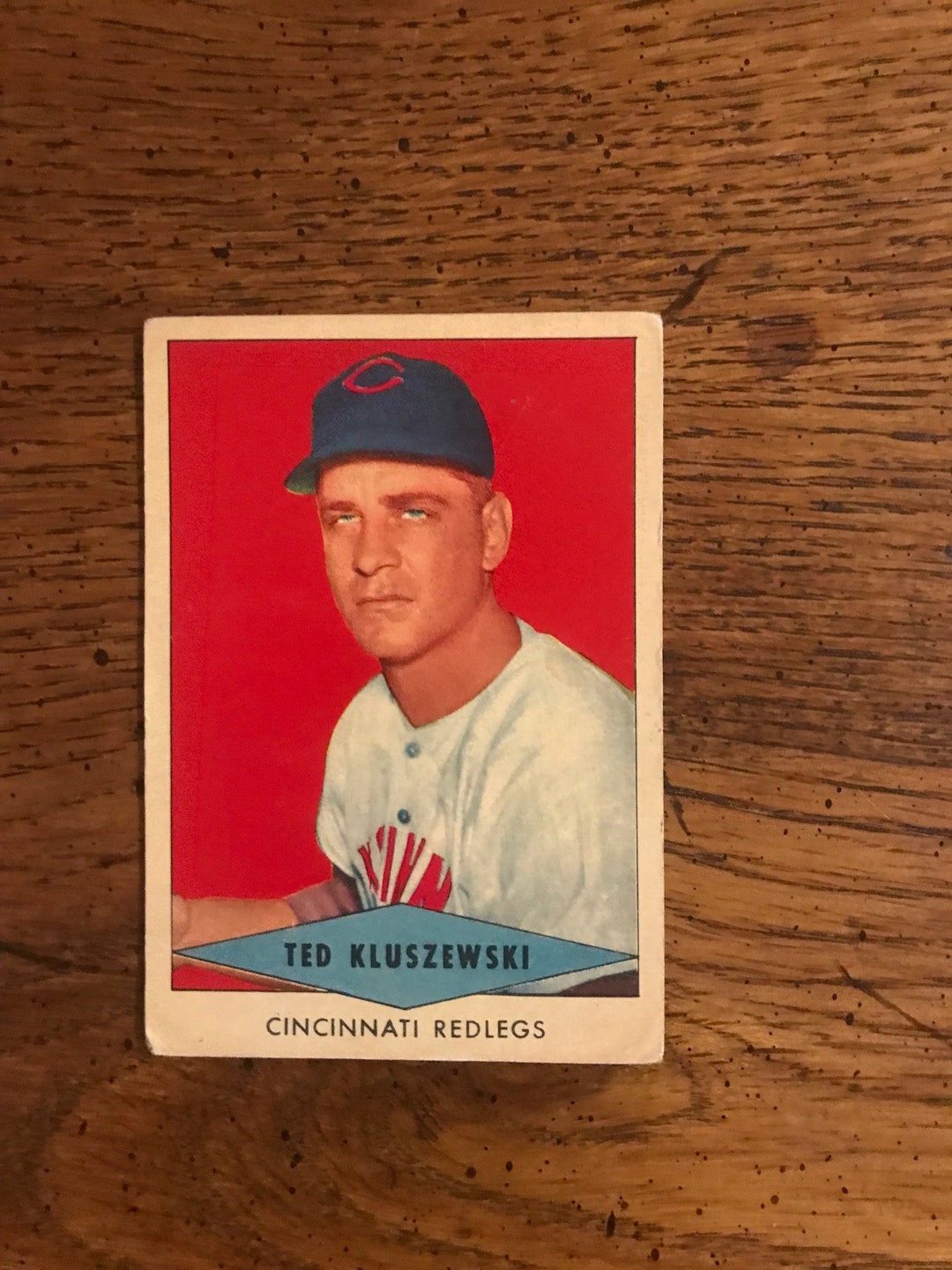 Ted Kluszewski 1954 Red Heart Baseball Card (original Issue) (as ...