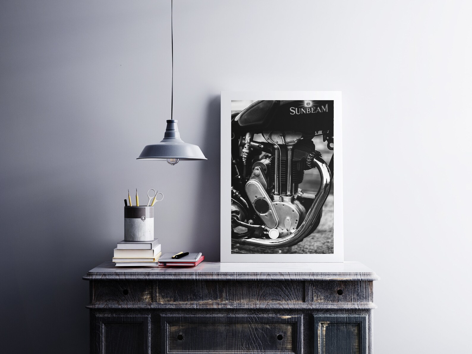 Sunbeam S9 1939 Vintage Motorcycle Engine - Etsy